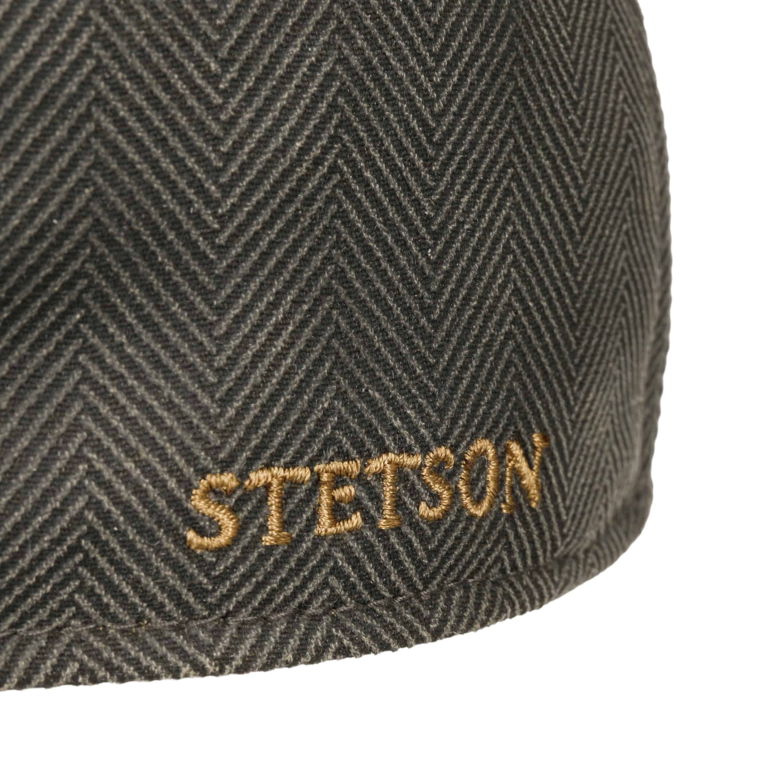 Herringbone Duck Flat Cap by Stetson - 369,00 kr