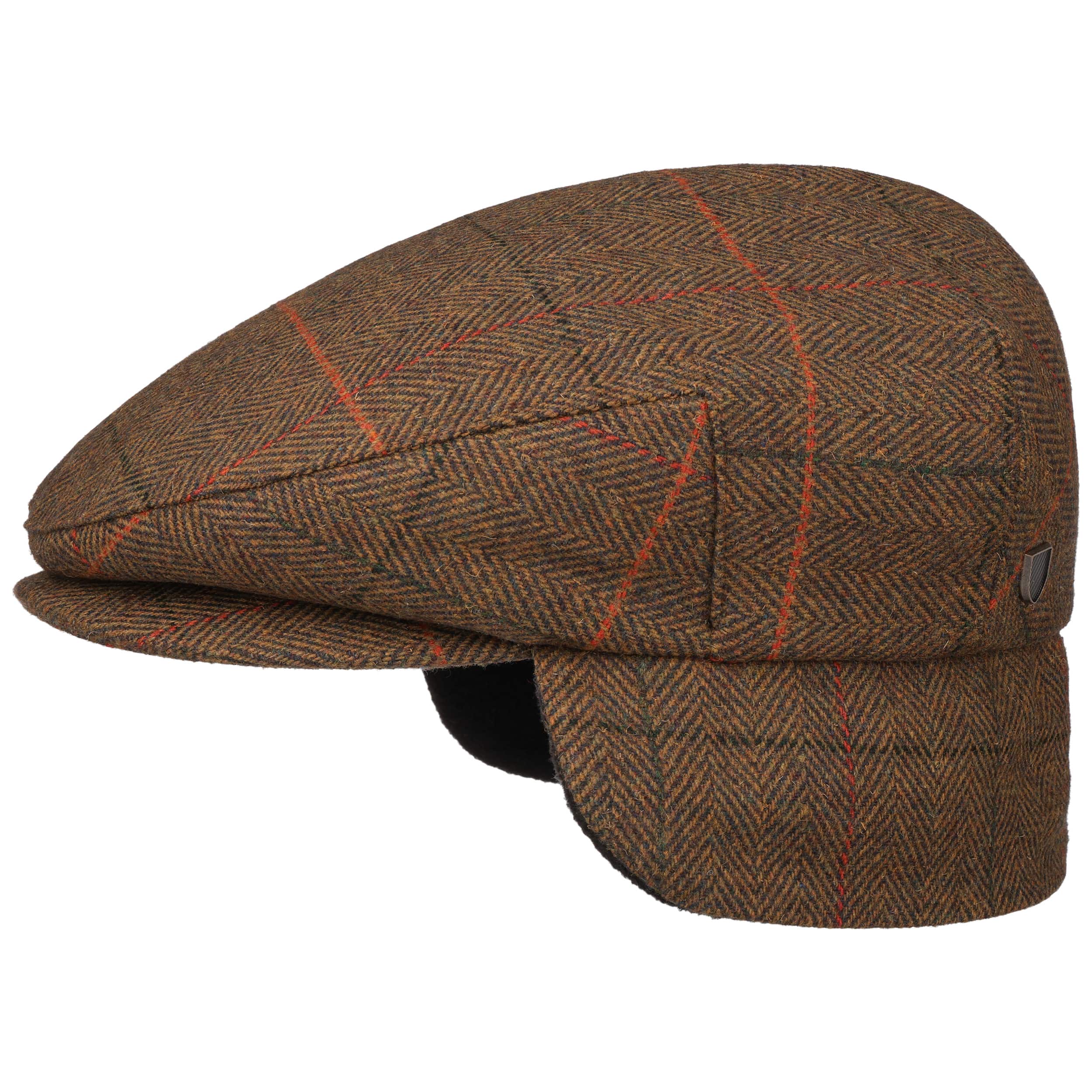 Hooligan Ear Flap Snap Flat Cap by Brixton - 739,00 kr
