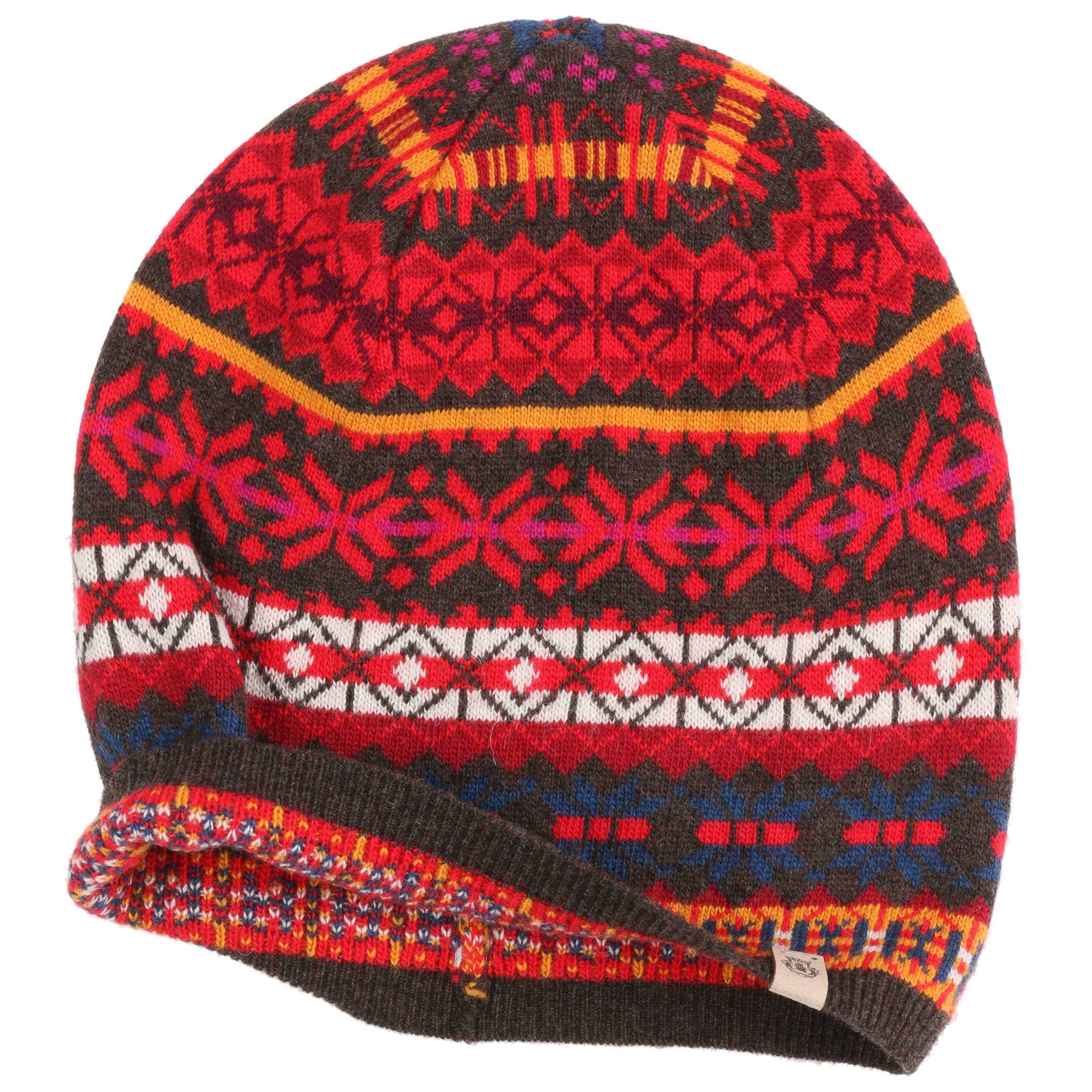 Jacquard Merino Knit Hat by Roeckl - 39,90
