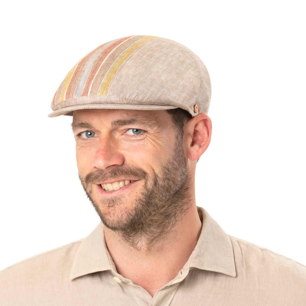 Jasper Stripes Leinencap by Mayser - 89,95