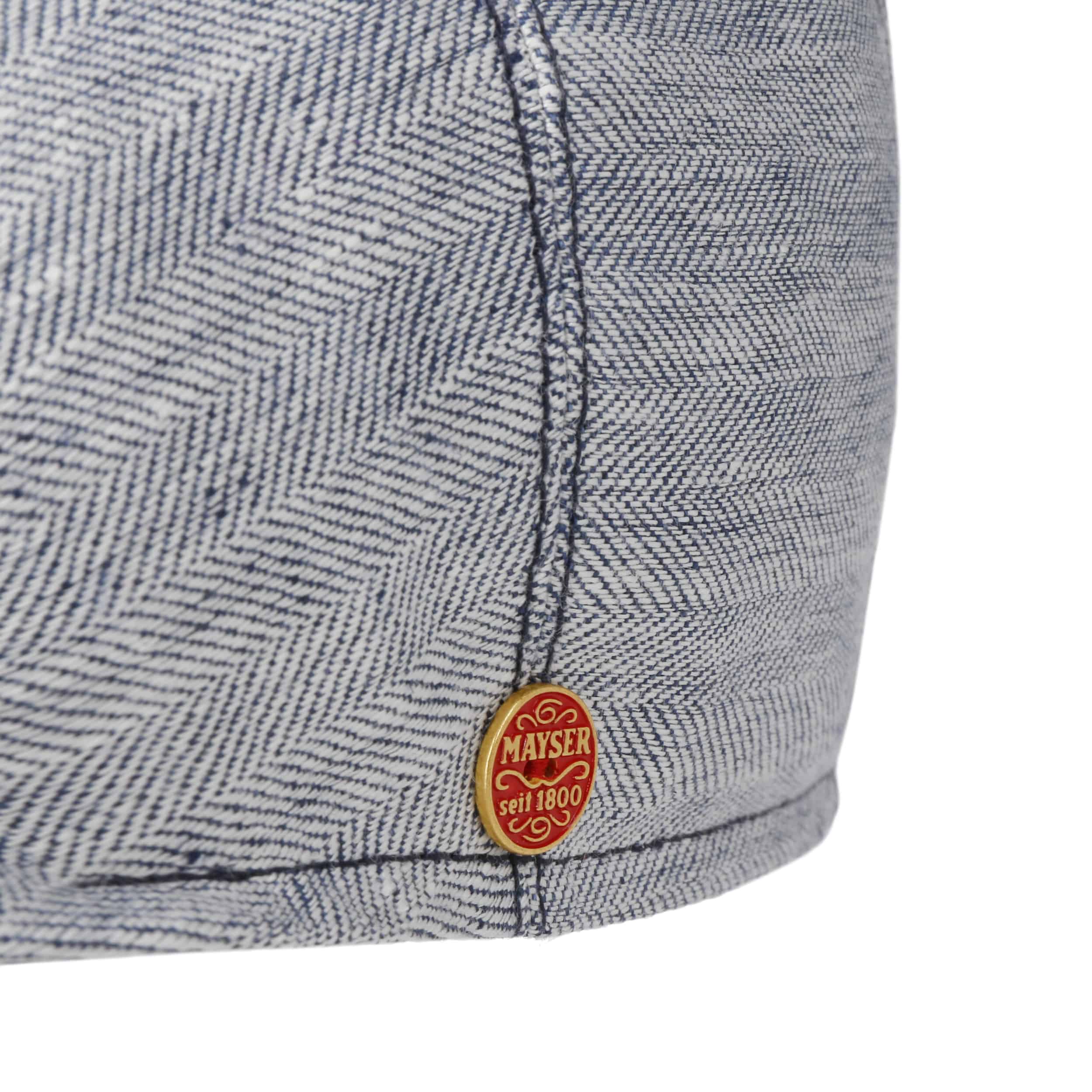 Jasper Twotone Leinen Flatcap by Mayser - 109,00