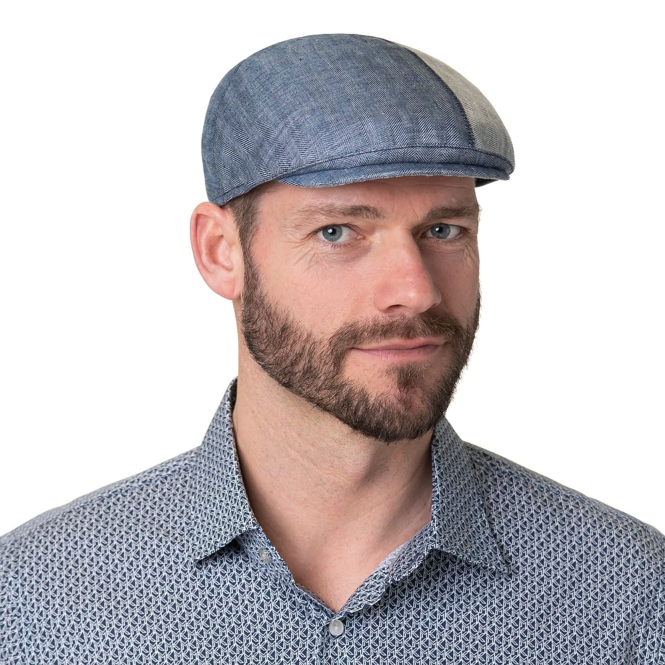 Jasper Twotone Leinen Flatcap by Mayser - 109,00