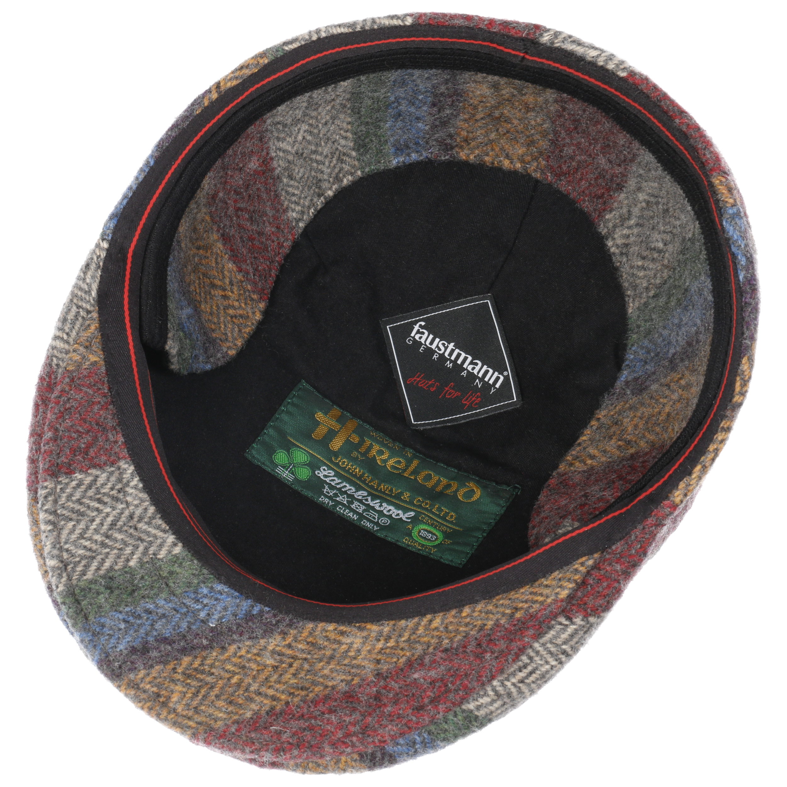 John Hanly Multicolour Flatcap mit Ohrenklappen - 59,95