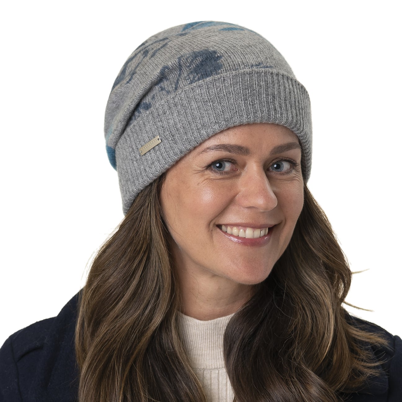 Kaschmir Flower Beanie by Seeberger - 109,00