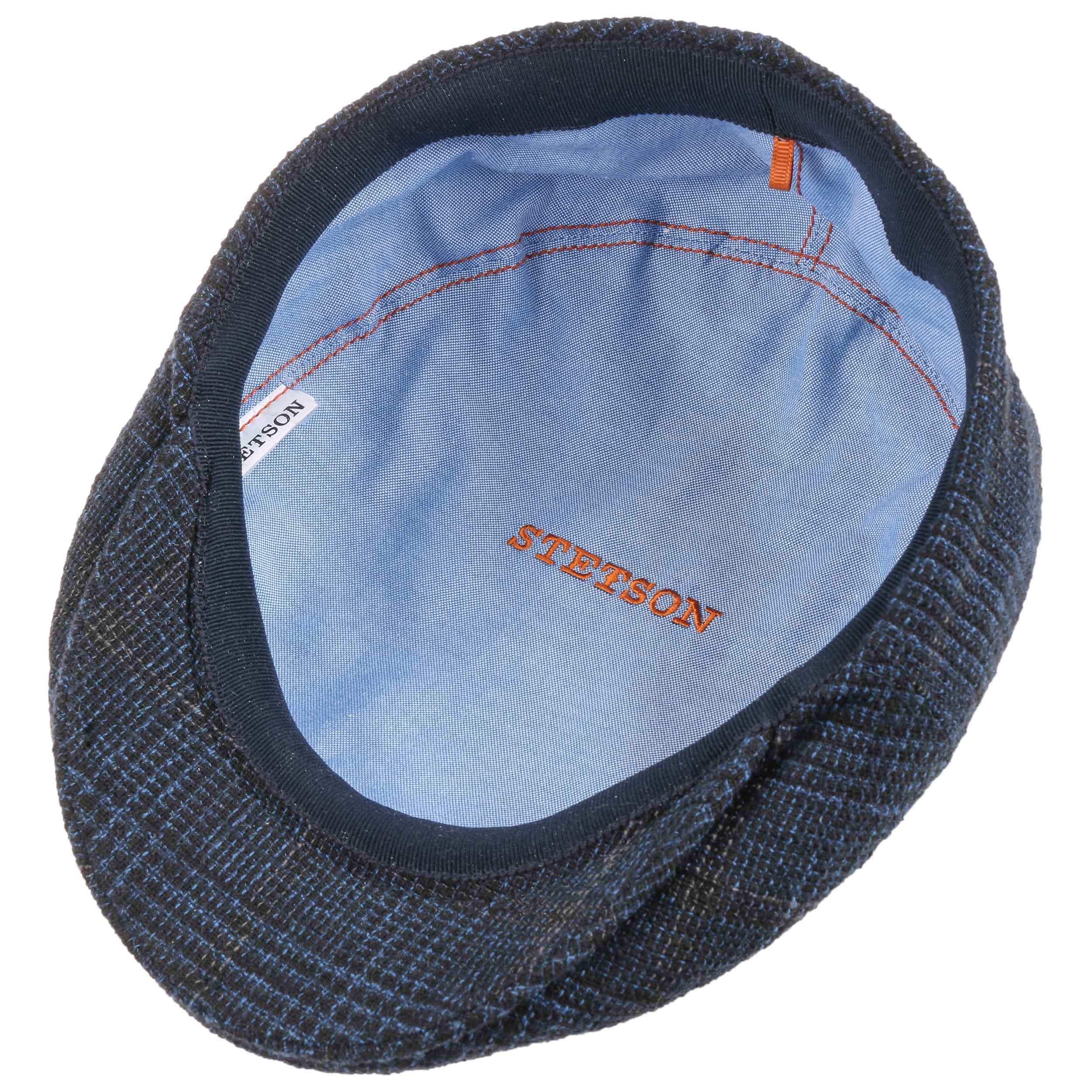 Kent Cotton Structure Flat Cap by Stetson - 909,00 kr
