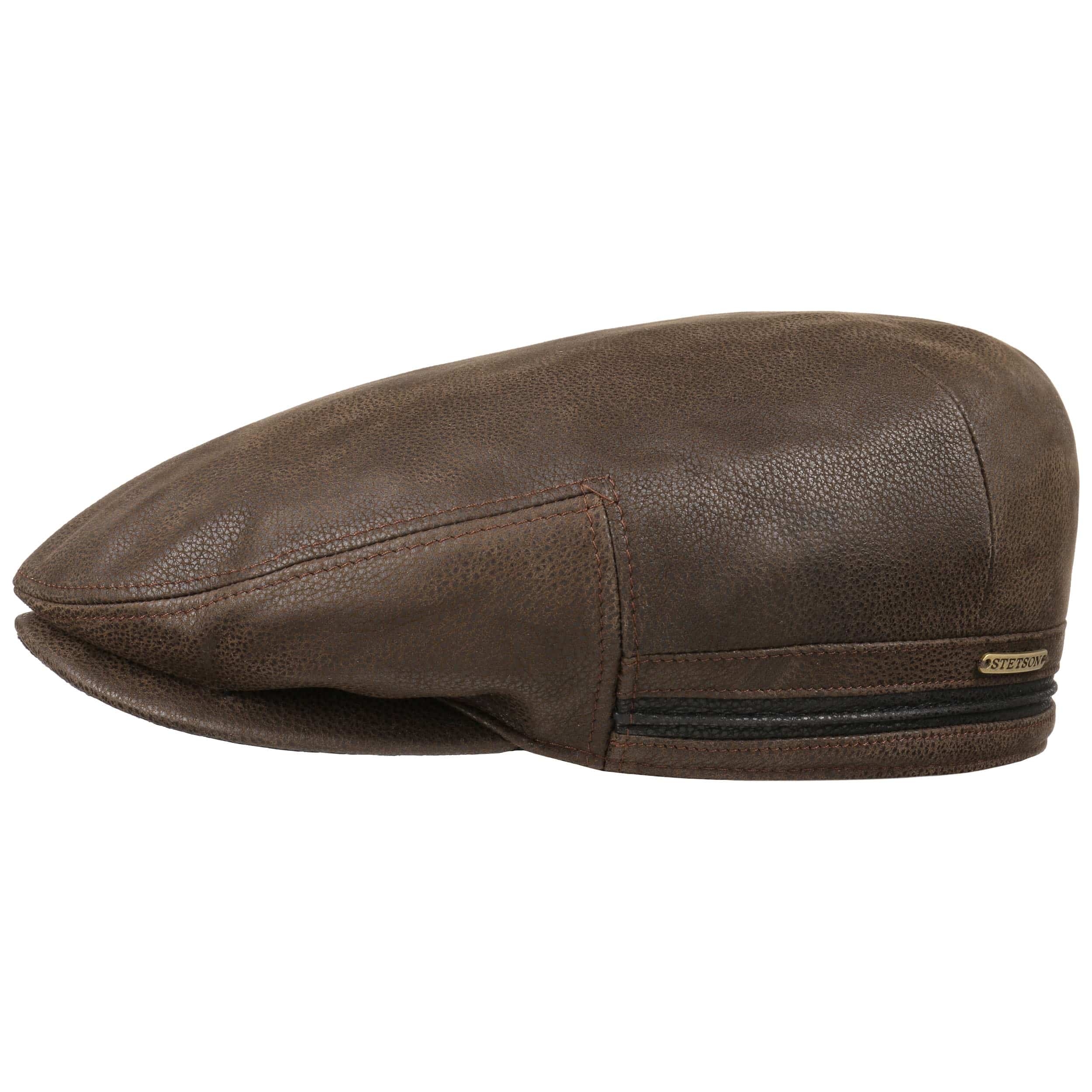 Kent Earflaps Leather Flat Cap by Stetson, EUR 119,00 --> Hats, caps ...