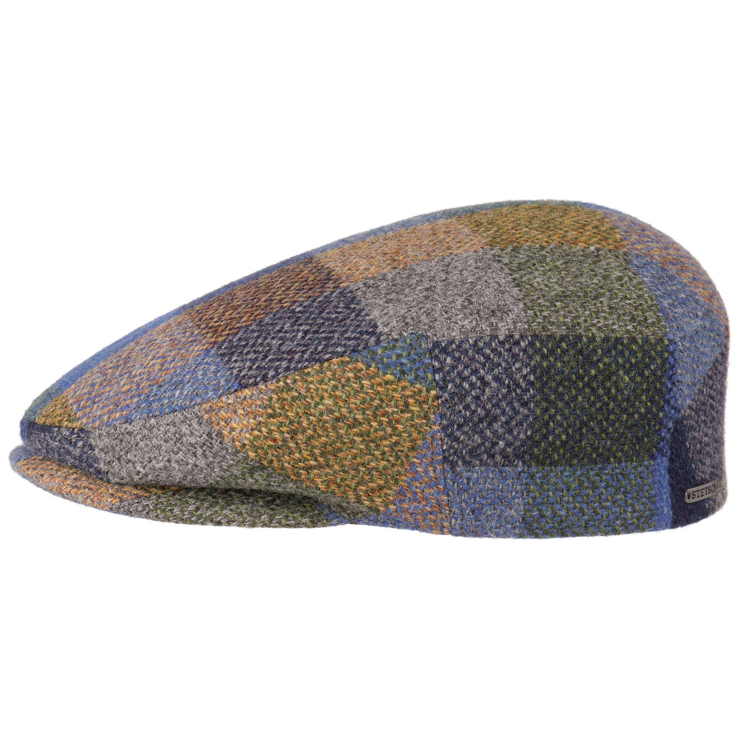 Kent Patchwork Flat Cap by Stetson - 79,00