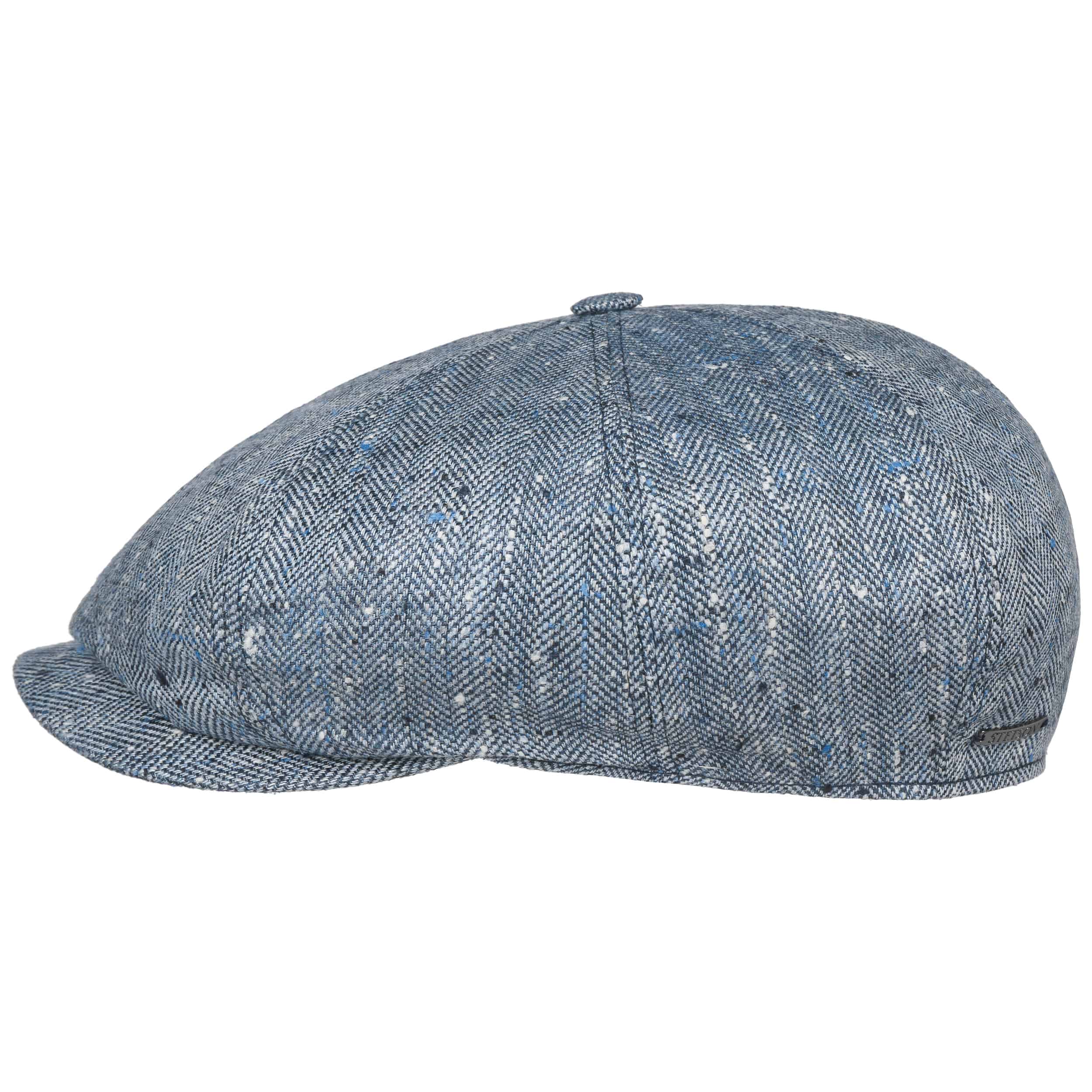 Lanfield Herringbone Flatcap by Stetson - 179,00