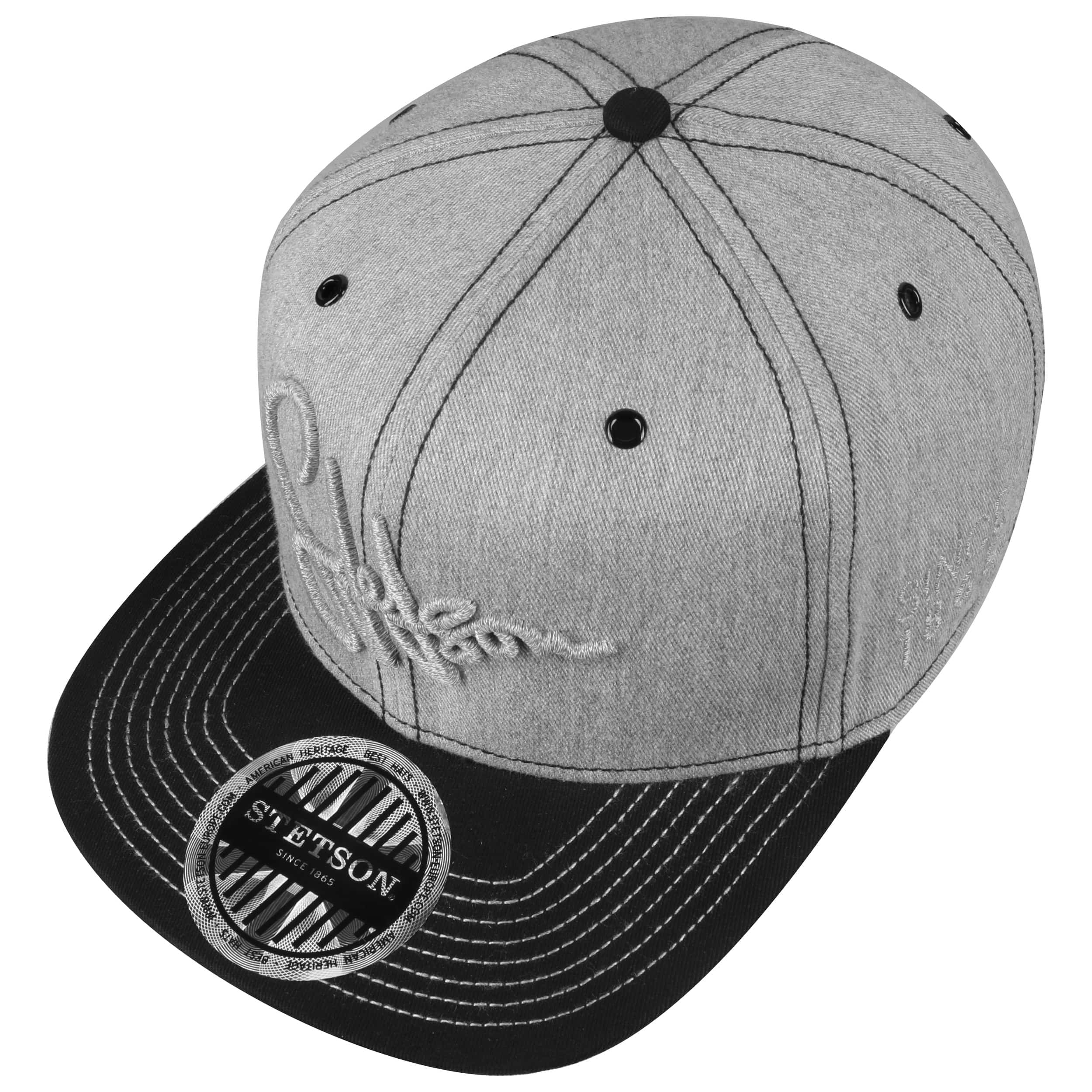 Lettering Flat Brim Cap by Stetson - 49,00