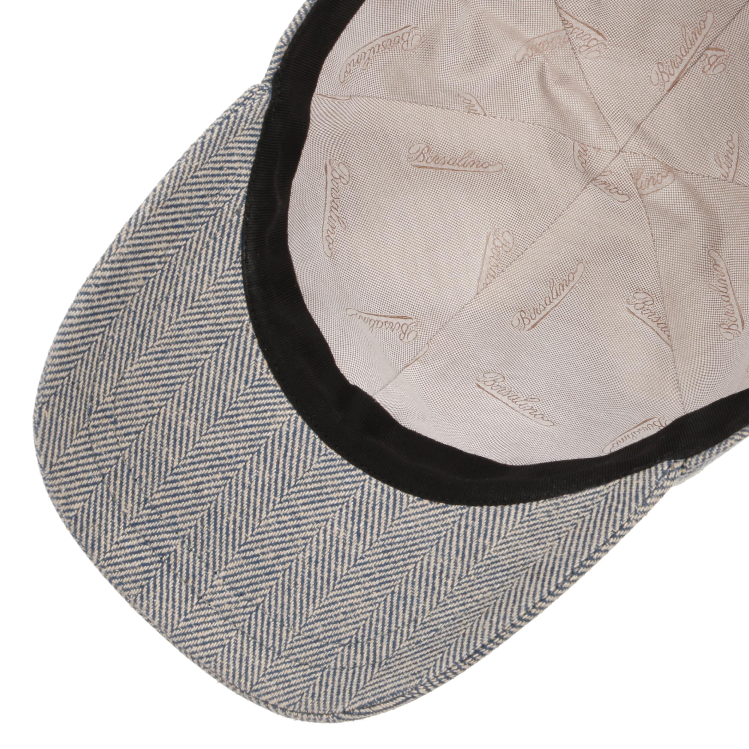 Light Herringbone Cap by Borsalino - 129,00
