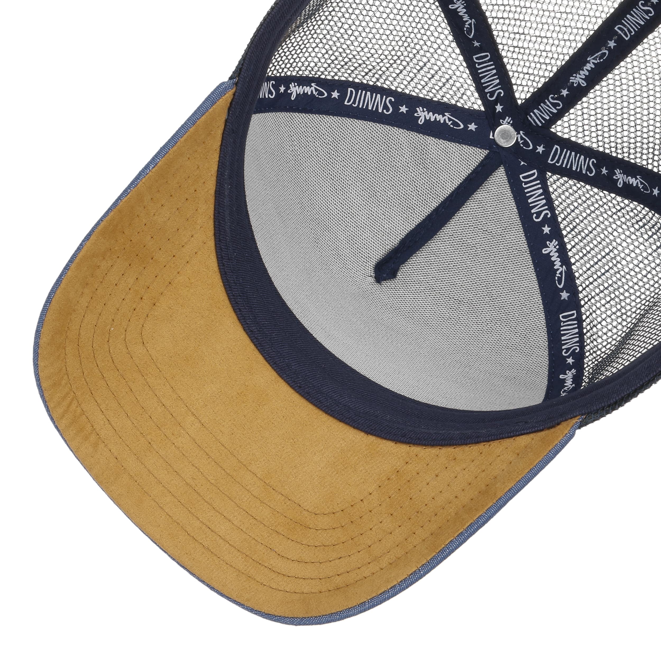 Linen Snapback Mesh Cap by Djinns - 24,99