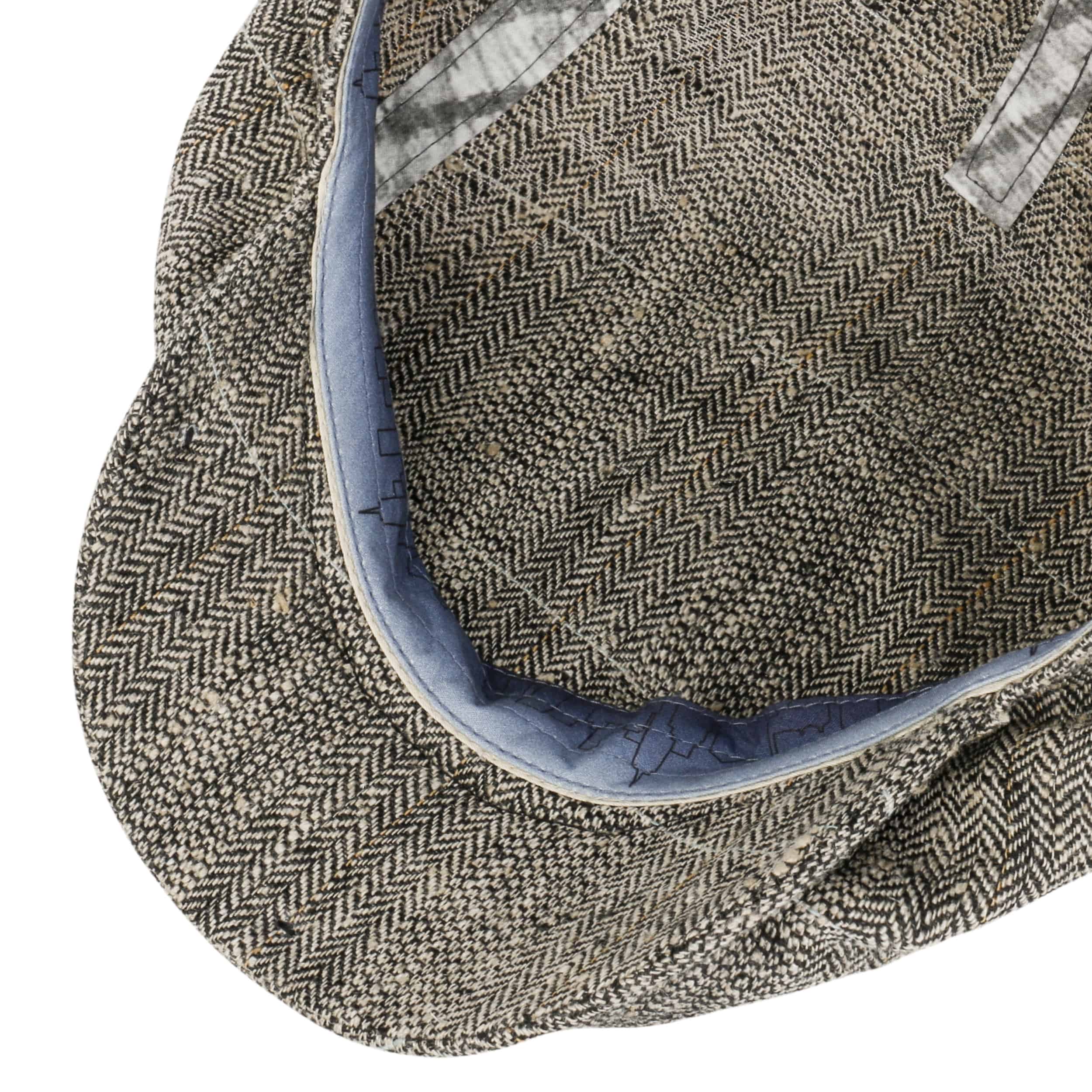 Locano Driver Herringbone Flatcap by Stetson - CHF 128.95