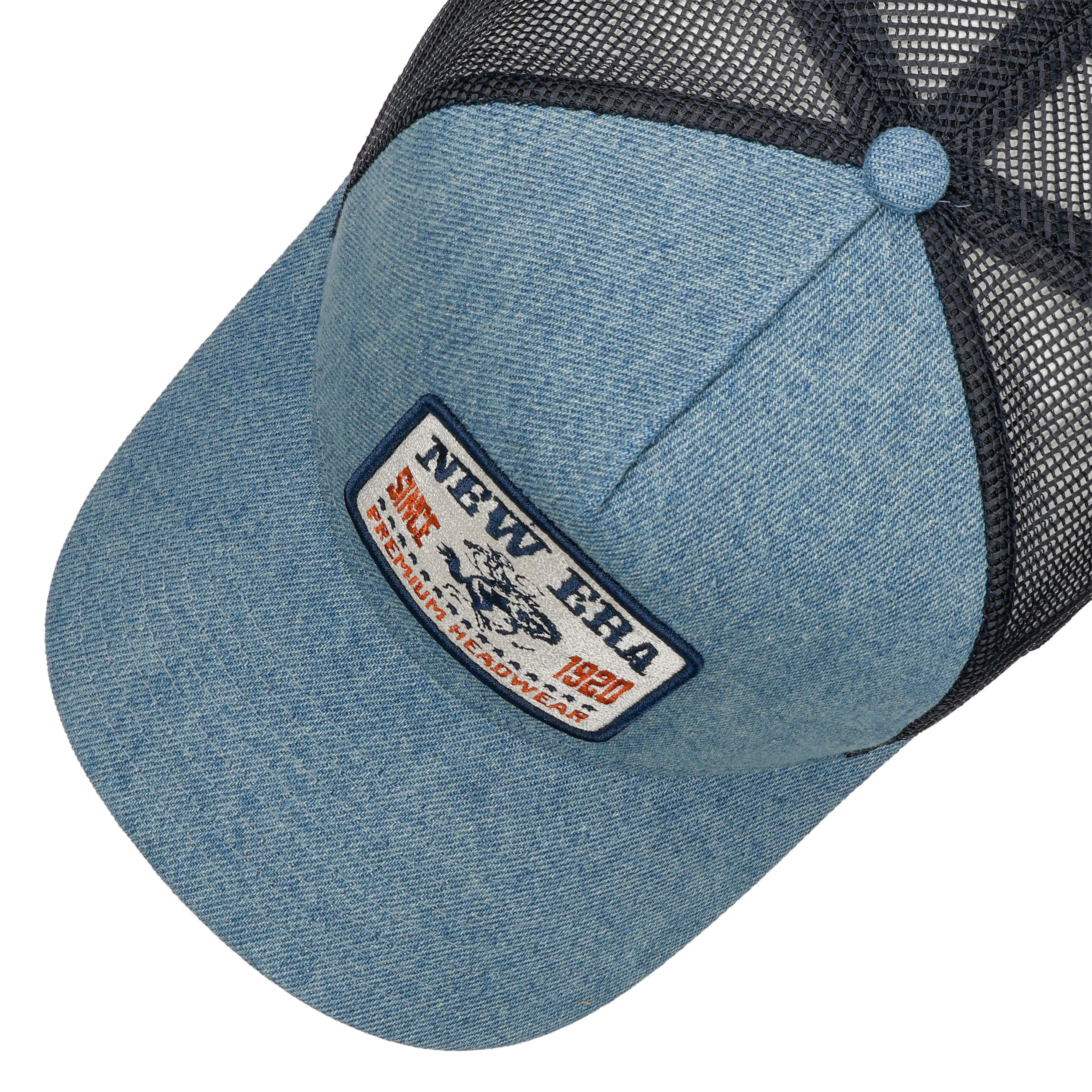Logo Patch Denim Trucker Cap by New Era - 39,95