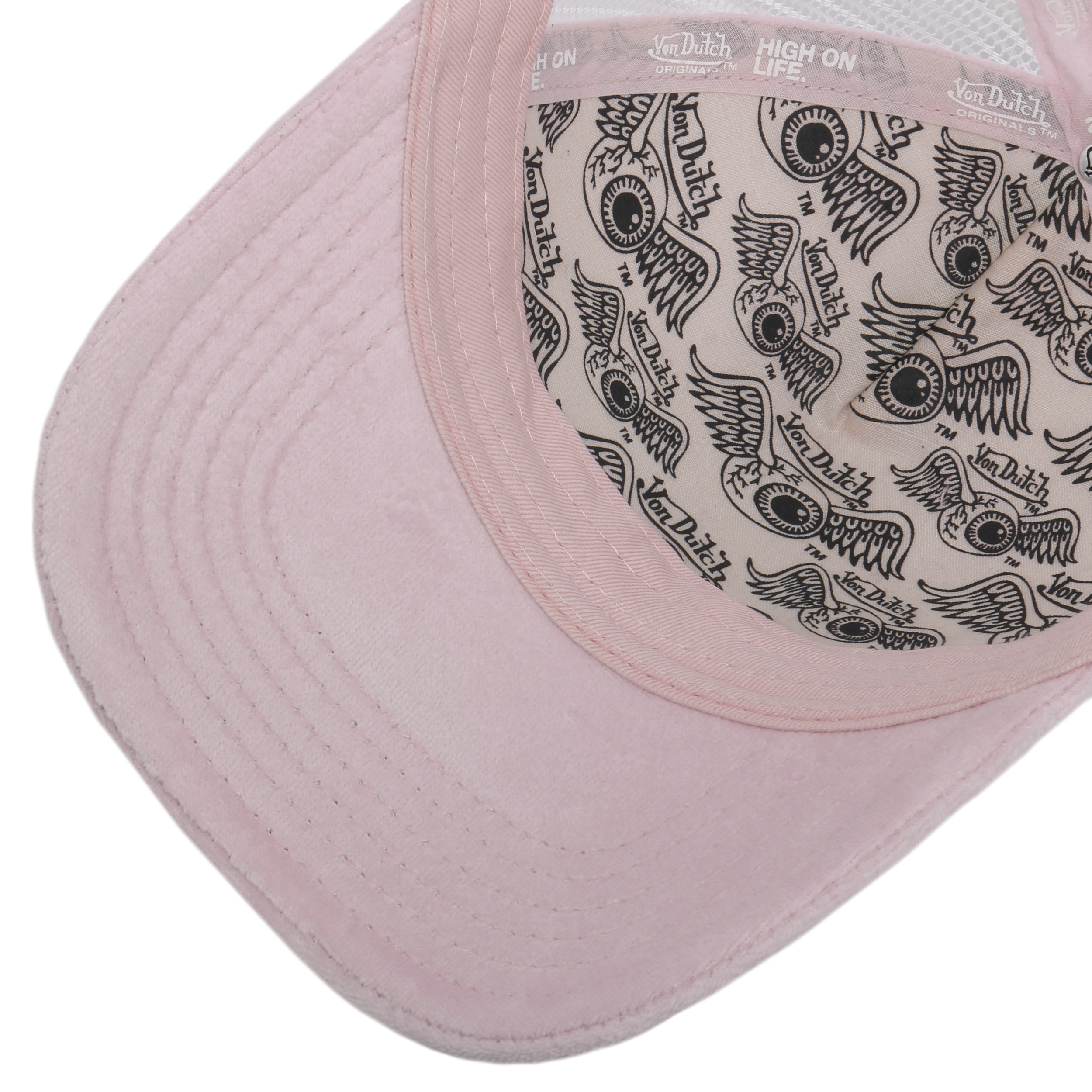 Logo Patch Velvet Trucker Cap by Von Dutch - 32,95