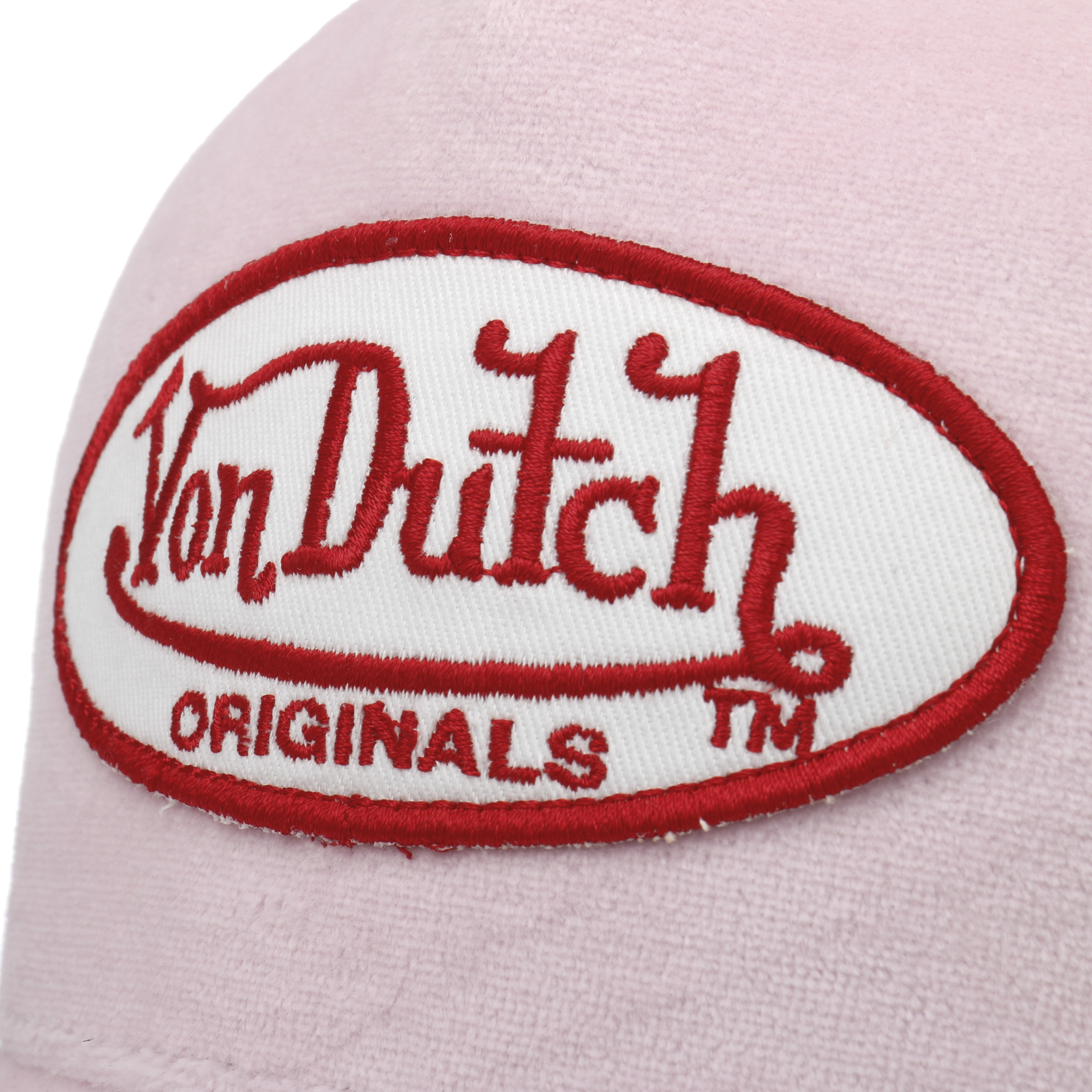 Logo Patch Velvet Trucker Cap by Von Dutch - 32,95