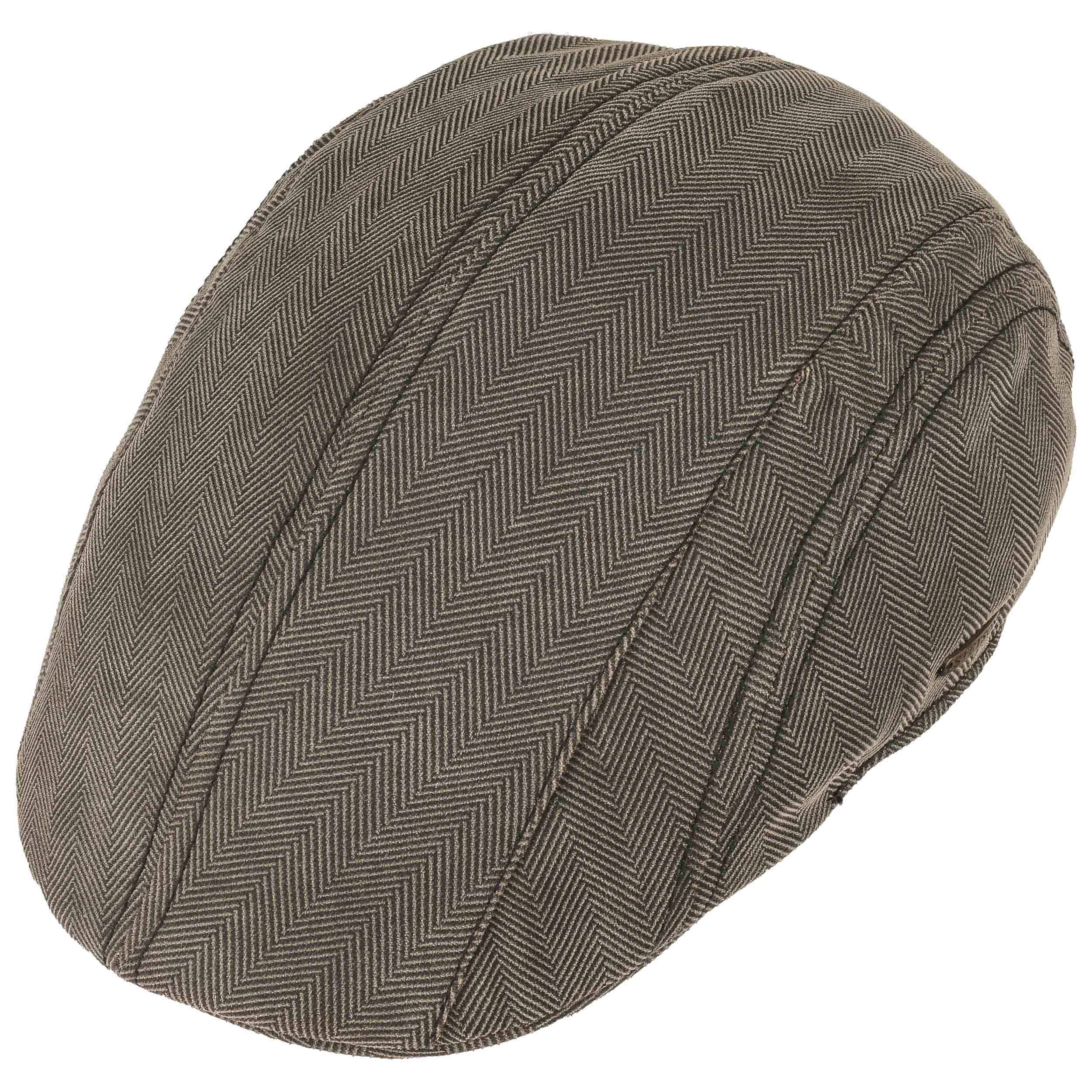 Manatee Herringbone Cap by Stetson - CHF 44.95