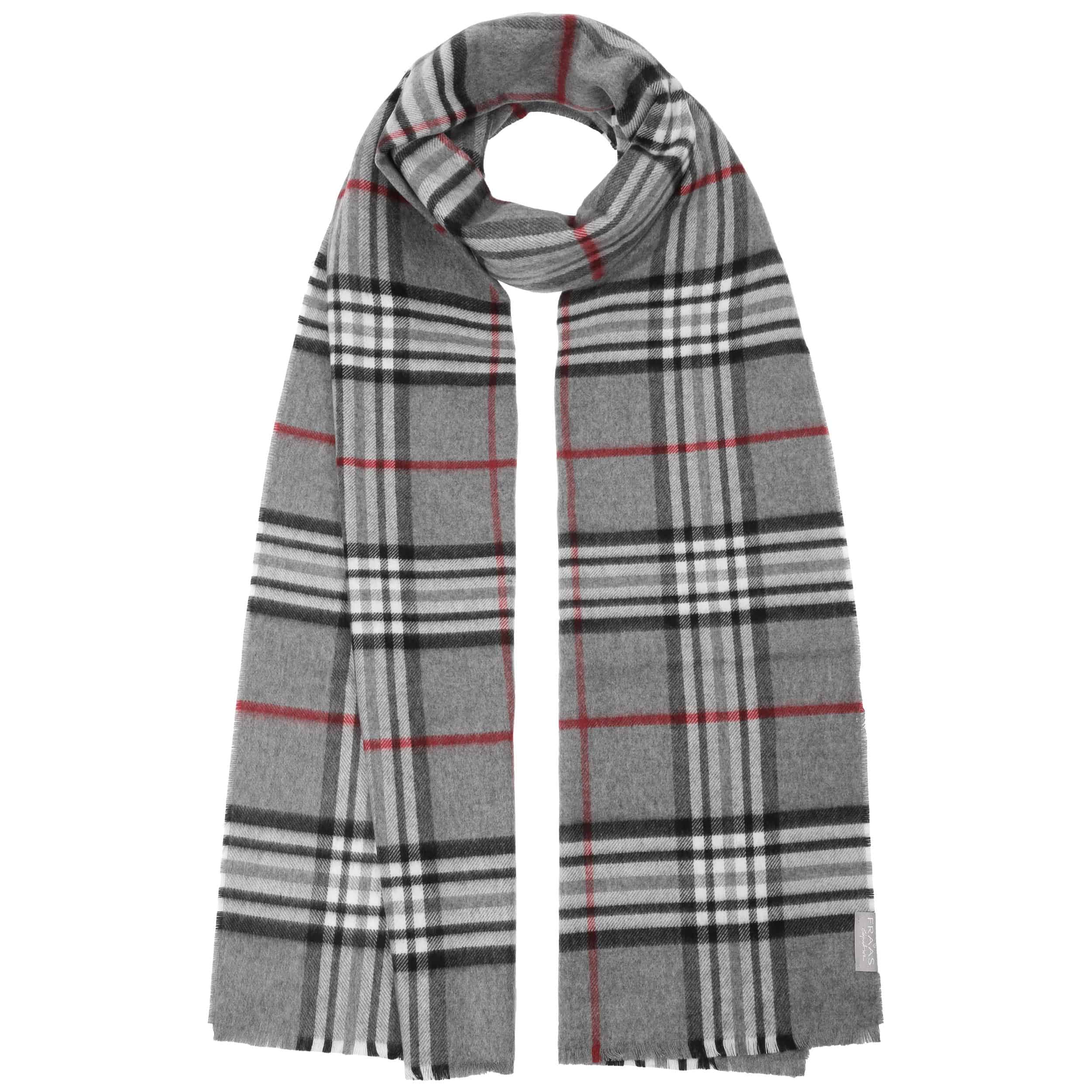 Mariel Checked Cashmink Scarf by Fraas, GBP 23,95 --> Hats, caps ...
