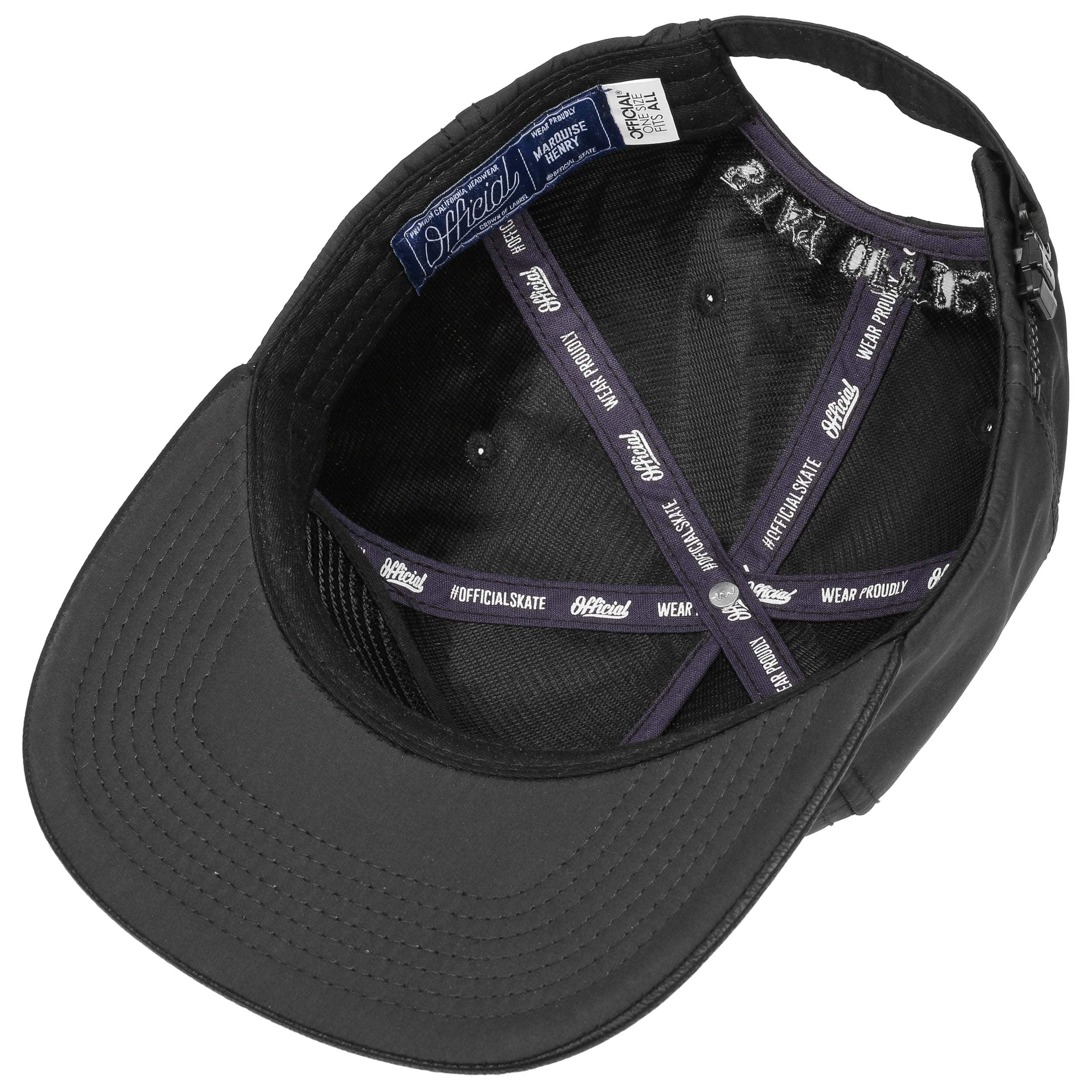 Marquise Zip Strapback Cap by Official Headwear - 27,95