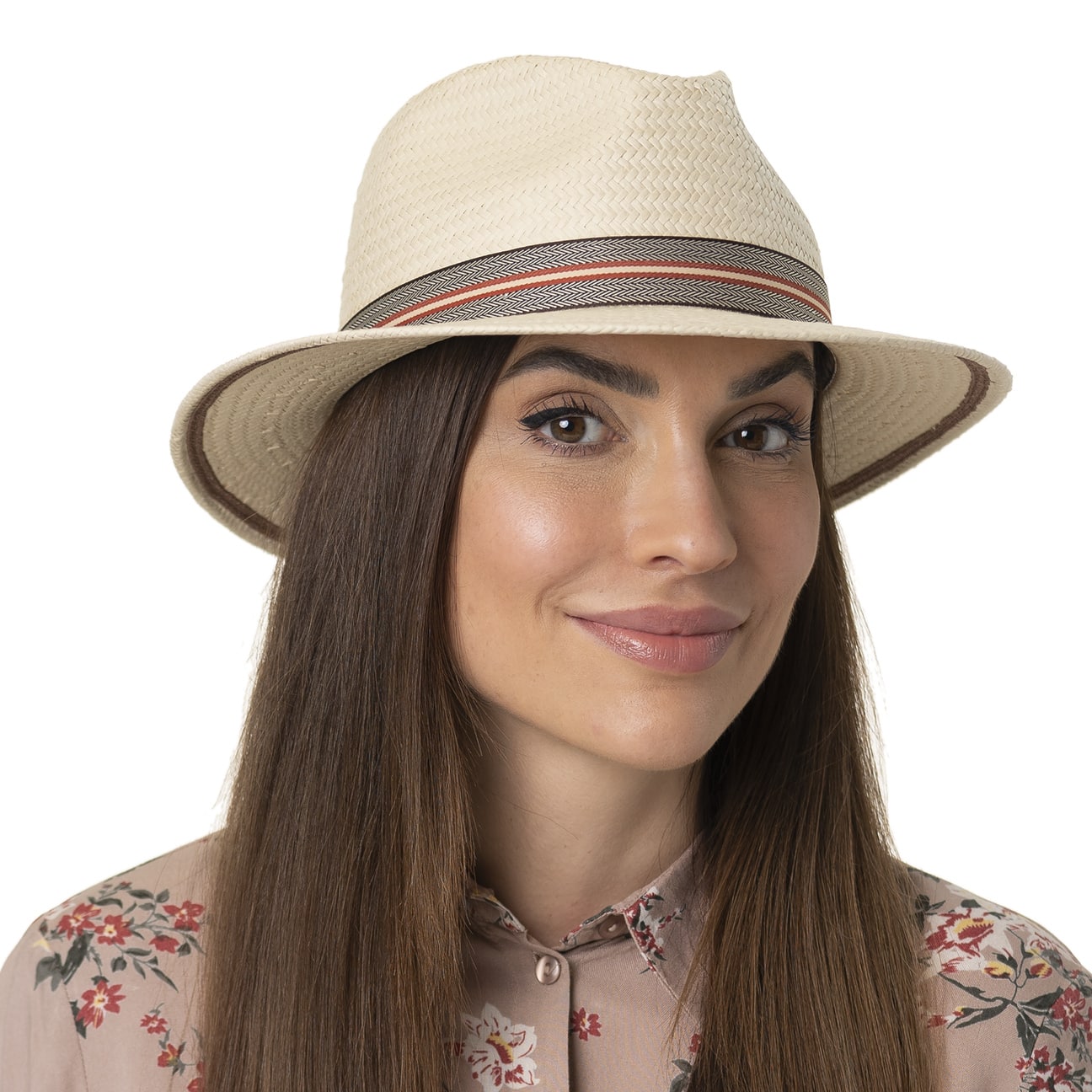 Mathis Striped Band Strohhut by Mayser - 89,95