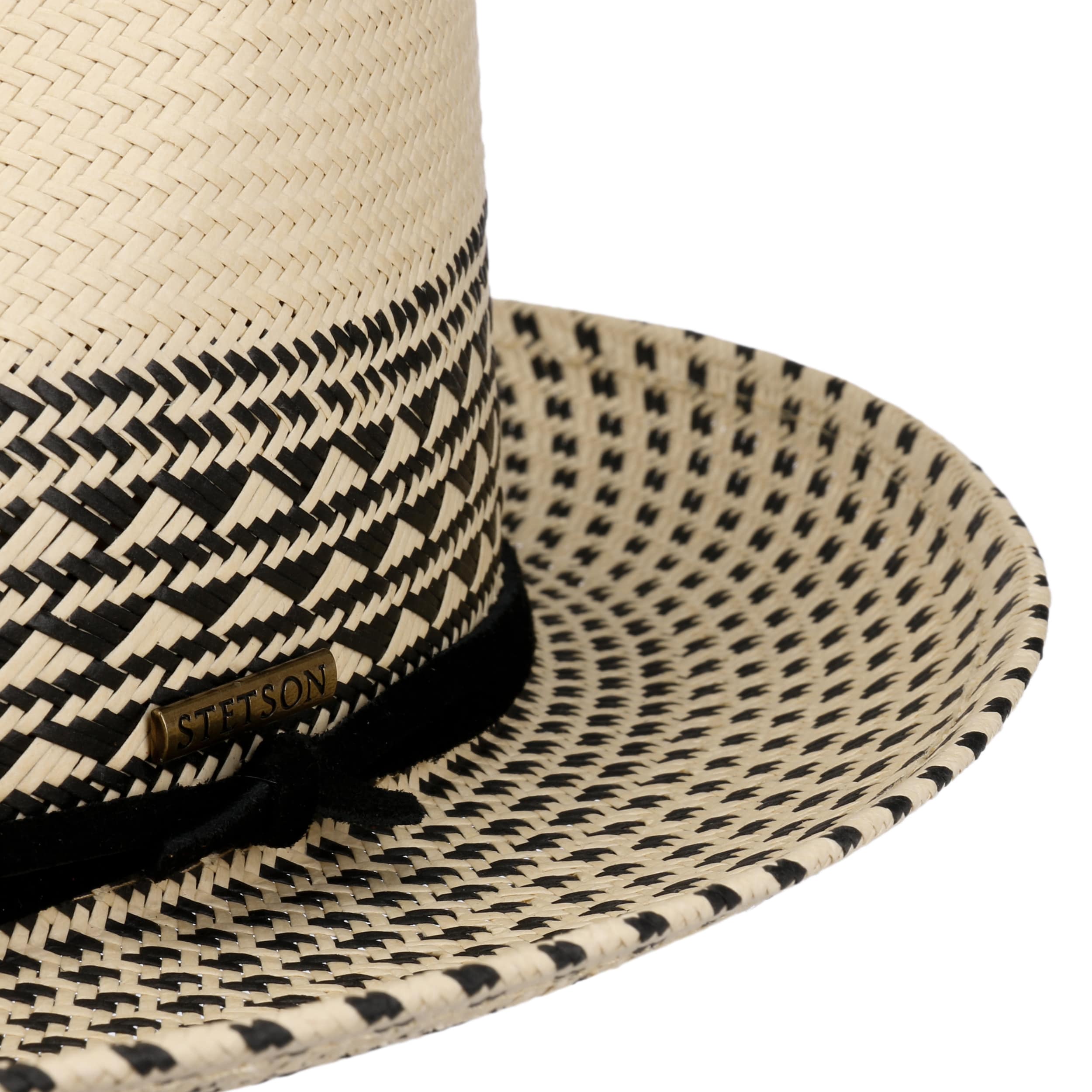 Meola Twotone Fedora Strohhut by Stetson - 169,00