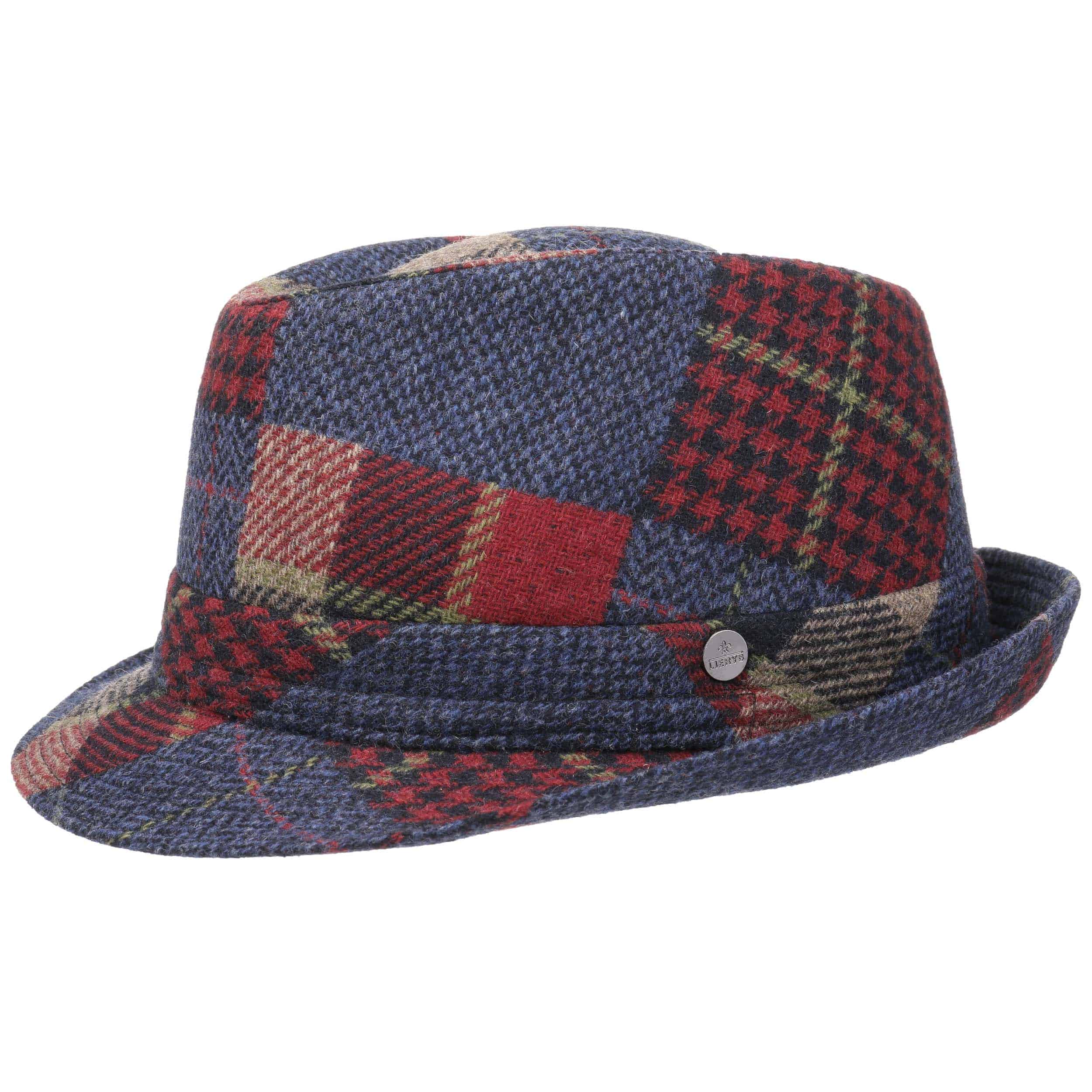 Merino Patchwork Trilby Hut by Lierys - 69,95