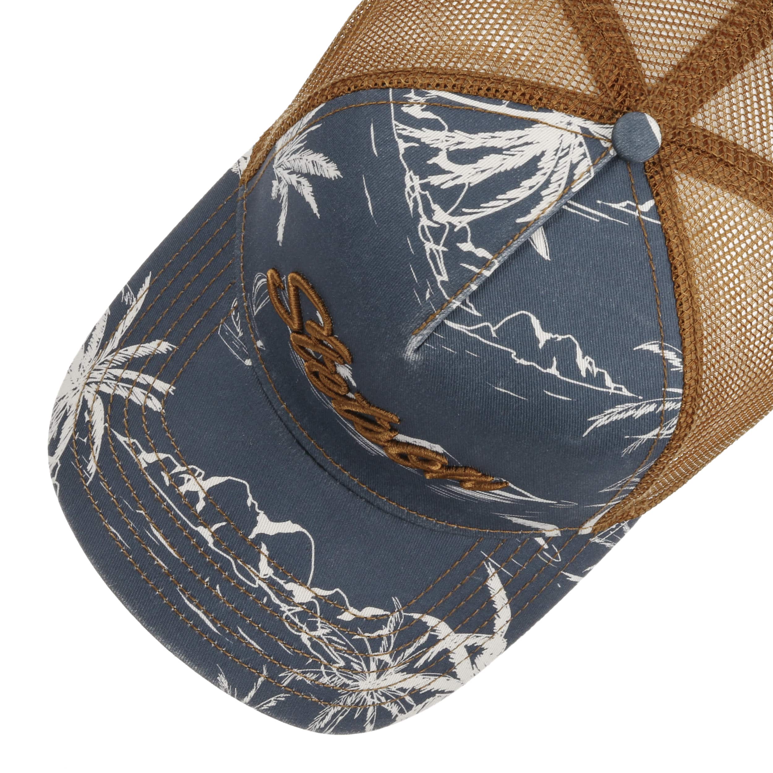 Minimal Aloha Print Trucker Cap by Stetson - 49,00