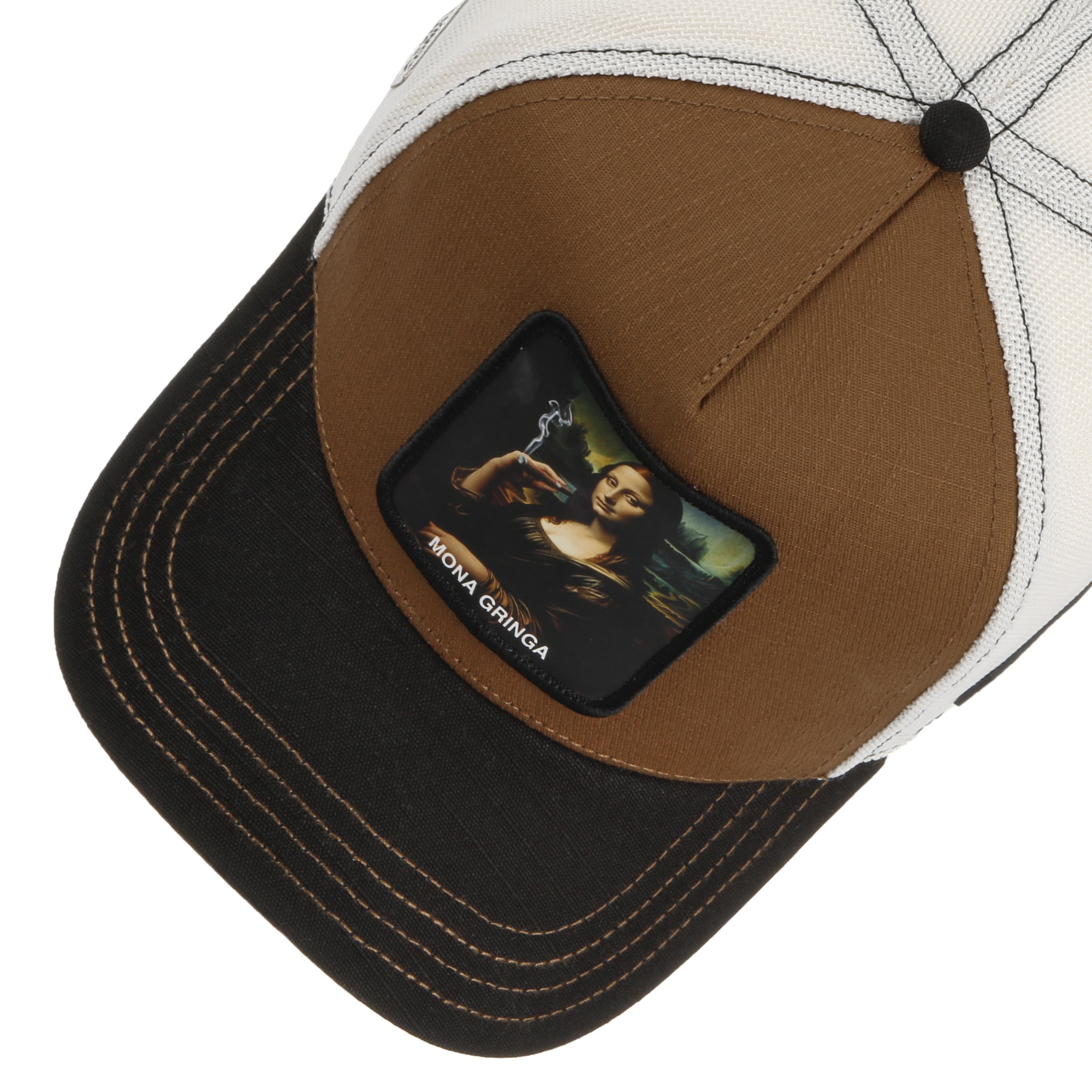 Mona Lisa Trucker Cap by Capslab - 29,95