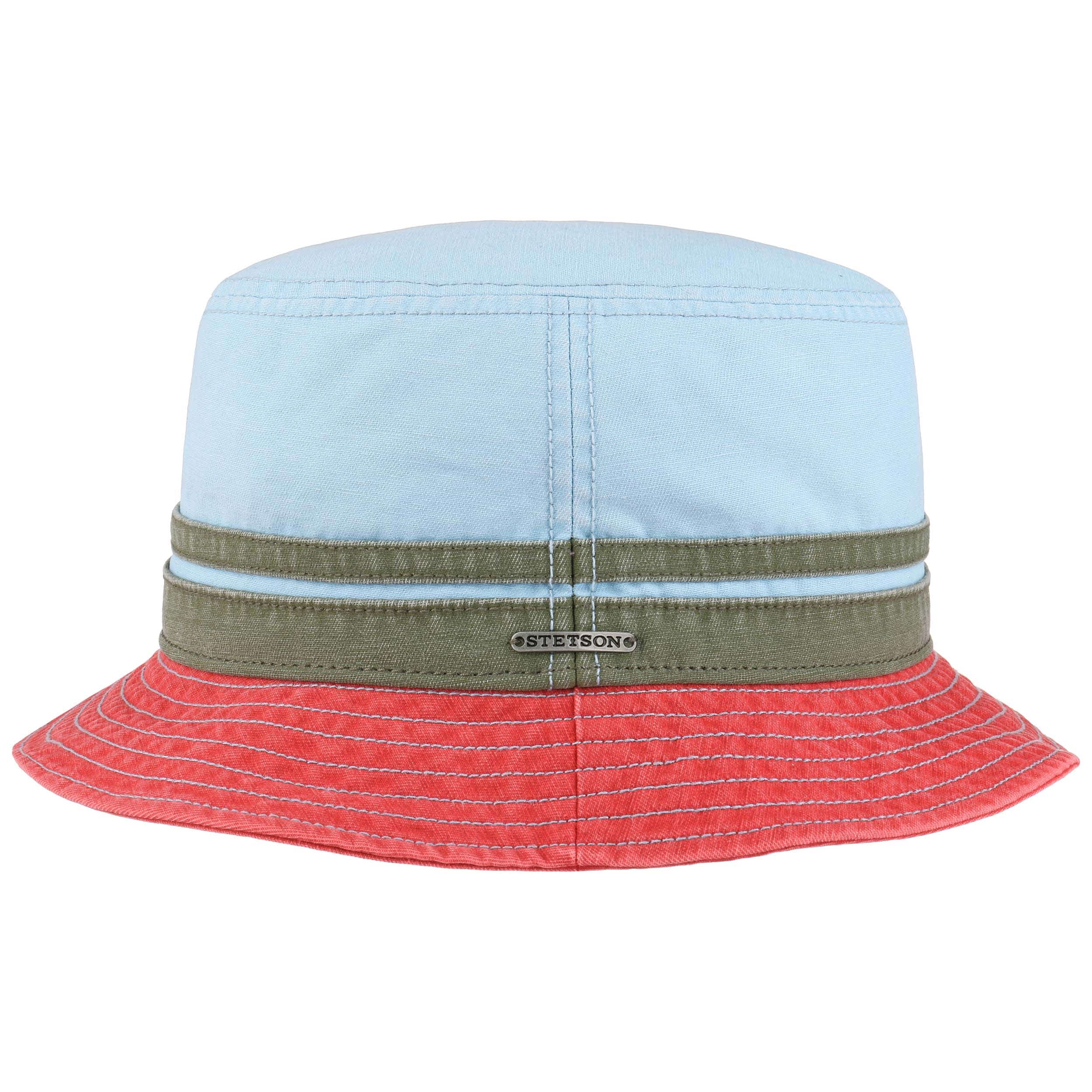 Multicolour Cotton Fischerhut by Stetson - 69,00