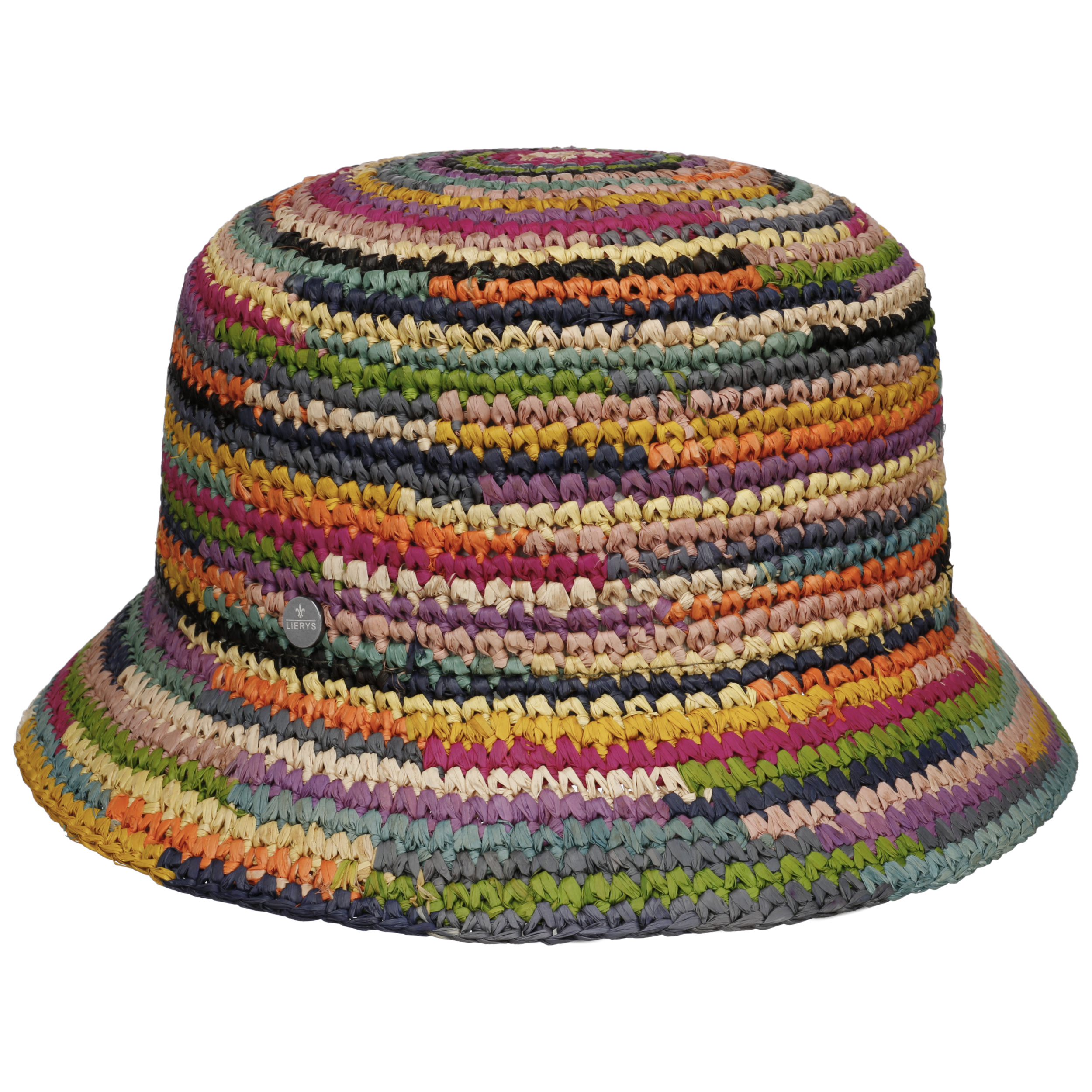Multicolour Crochet Strohhut by Lierys - 59,95