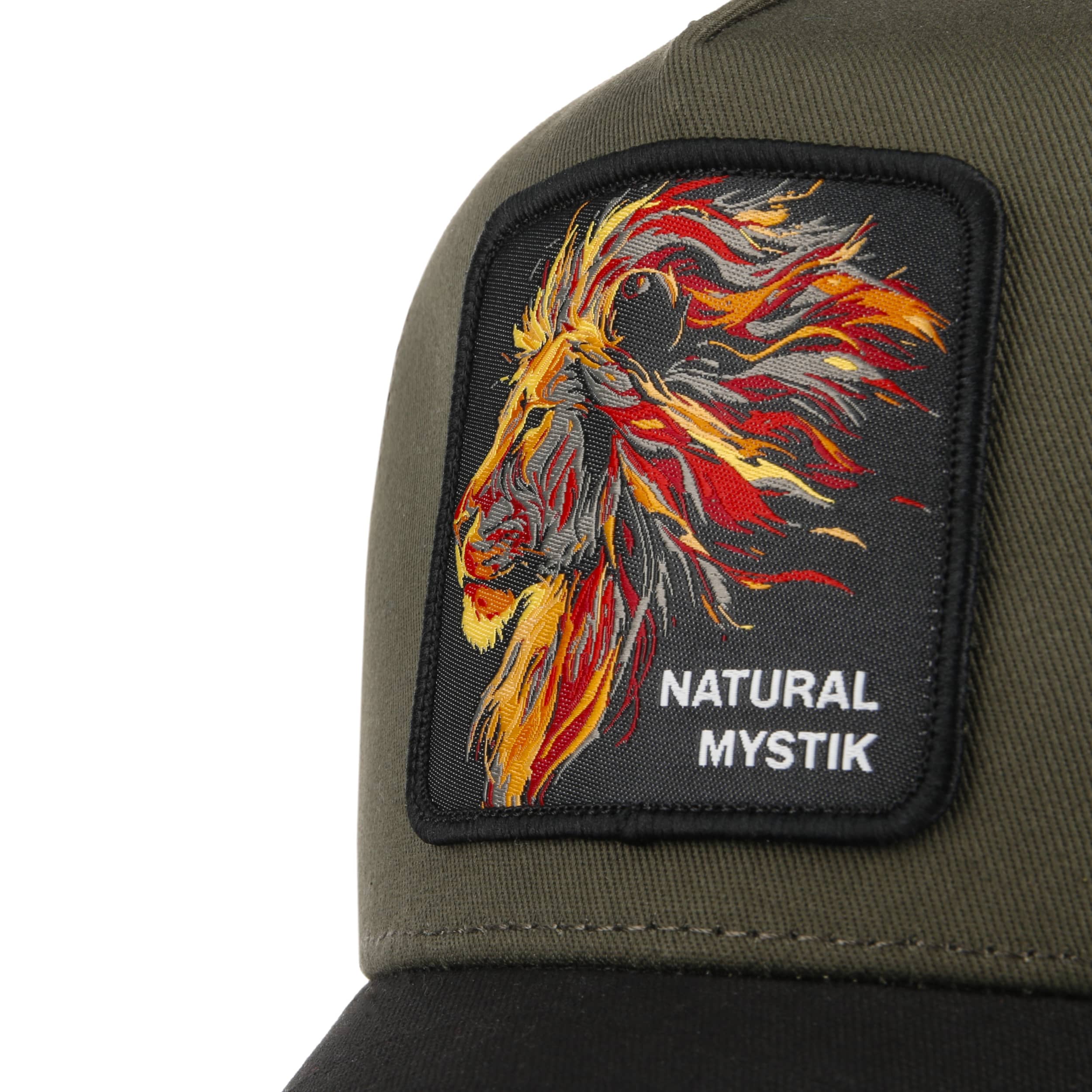 Natural Mystik Lion Trucker Cap by Capslab - 29,95