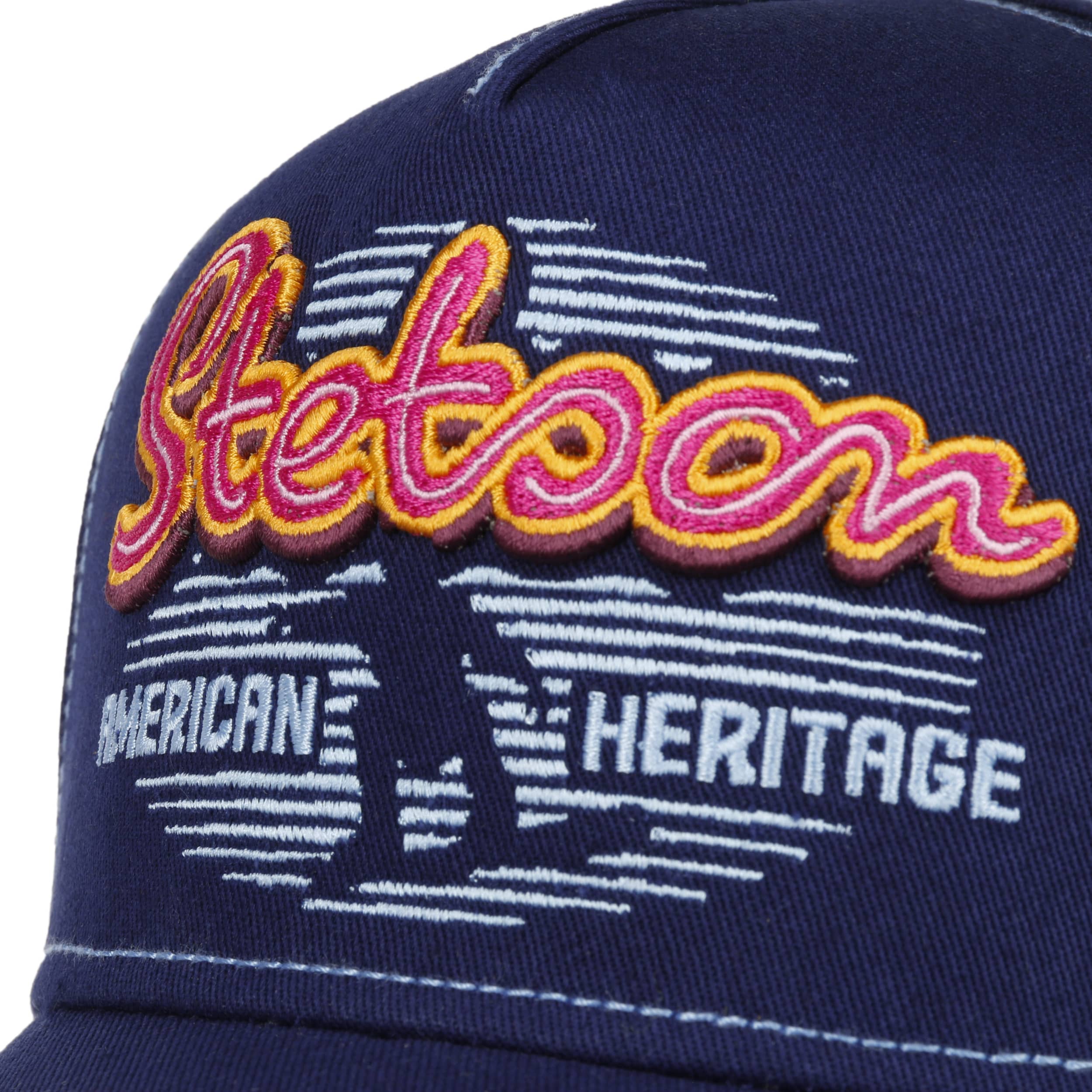 Neon Wordmark Trucker Cotton Cap by Stetson - 49,00
