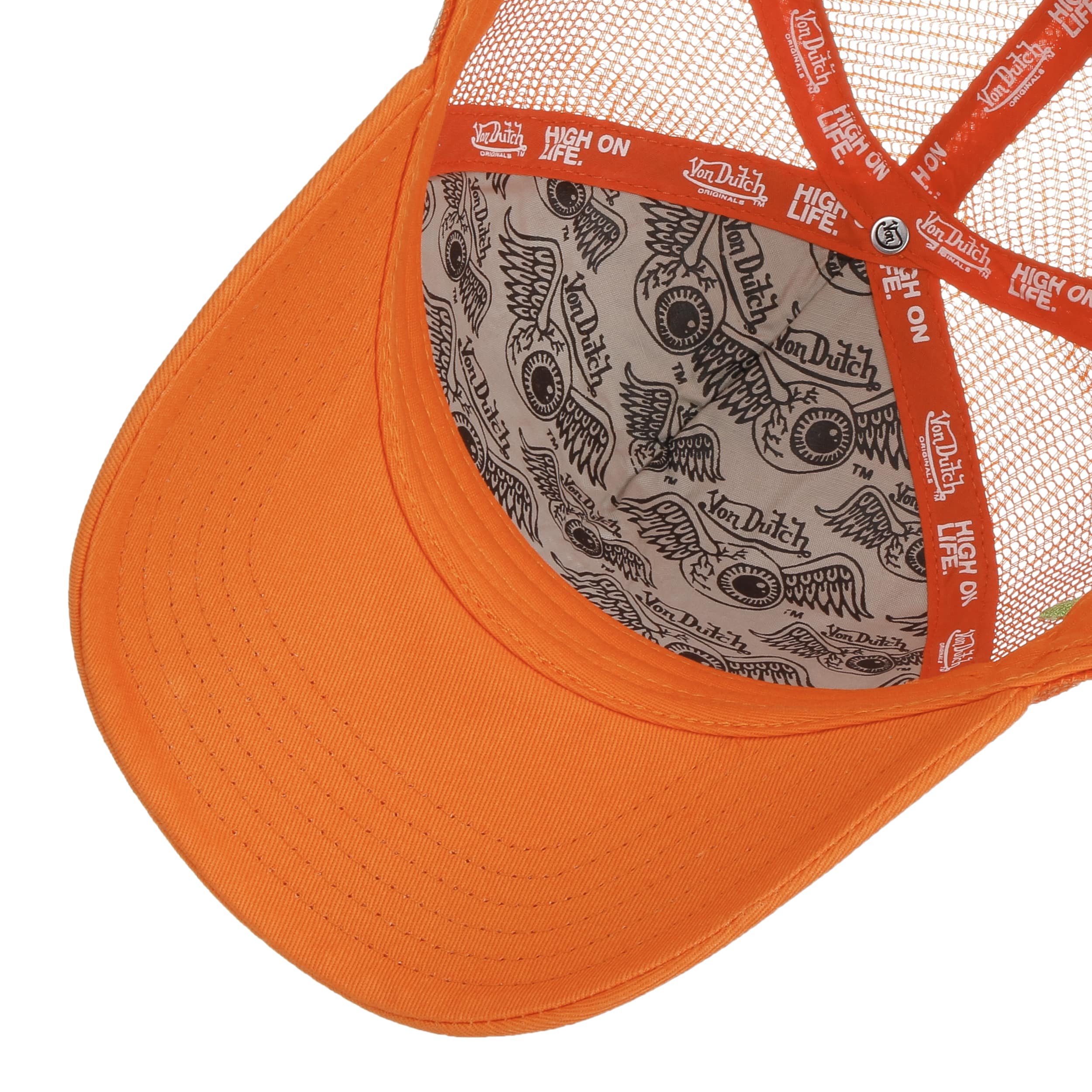 Oval Patch Alert Trucker Cap by Von Dutch - 44,95