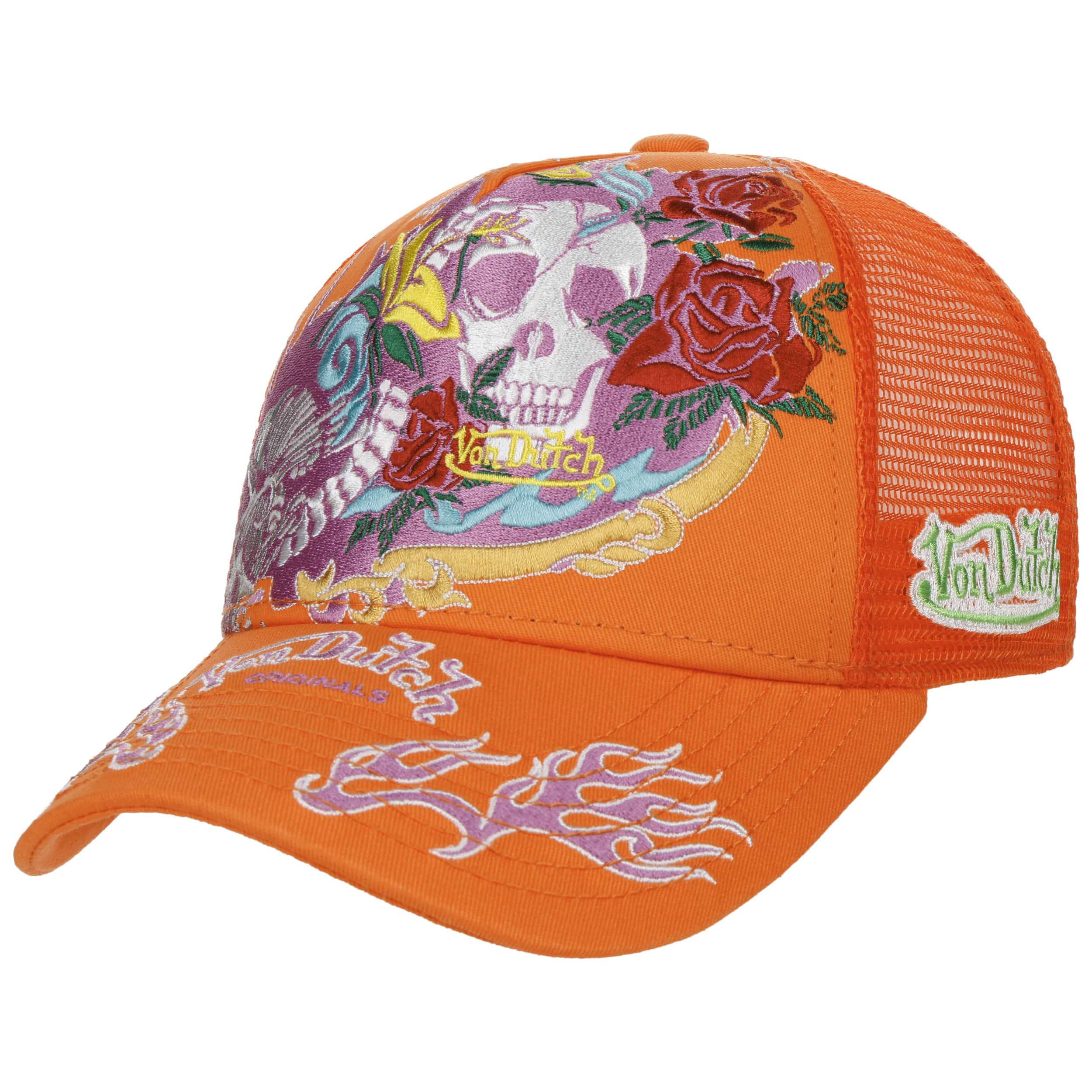 Oval Patch Alert Trucker Cap by Von Dutch - 44,95