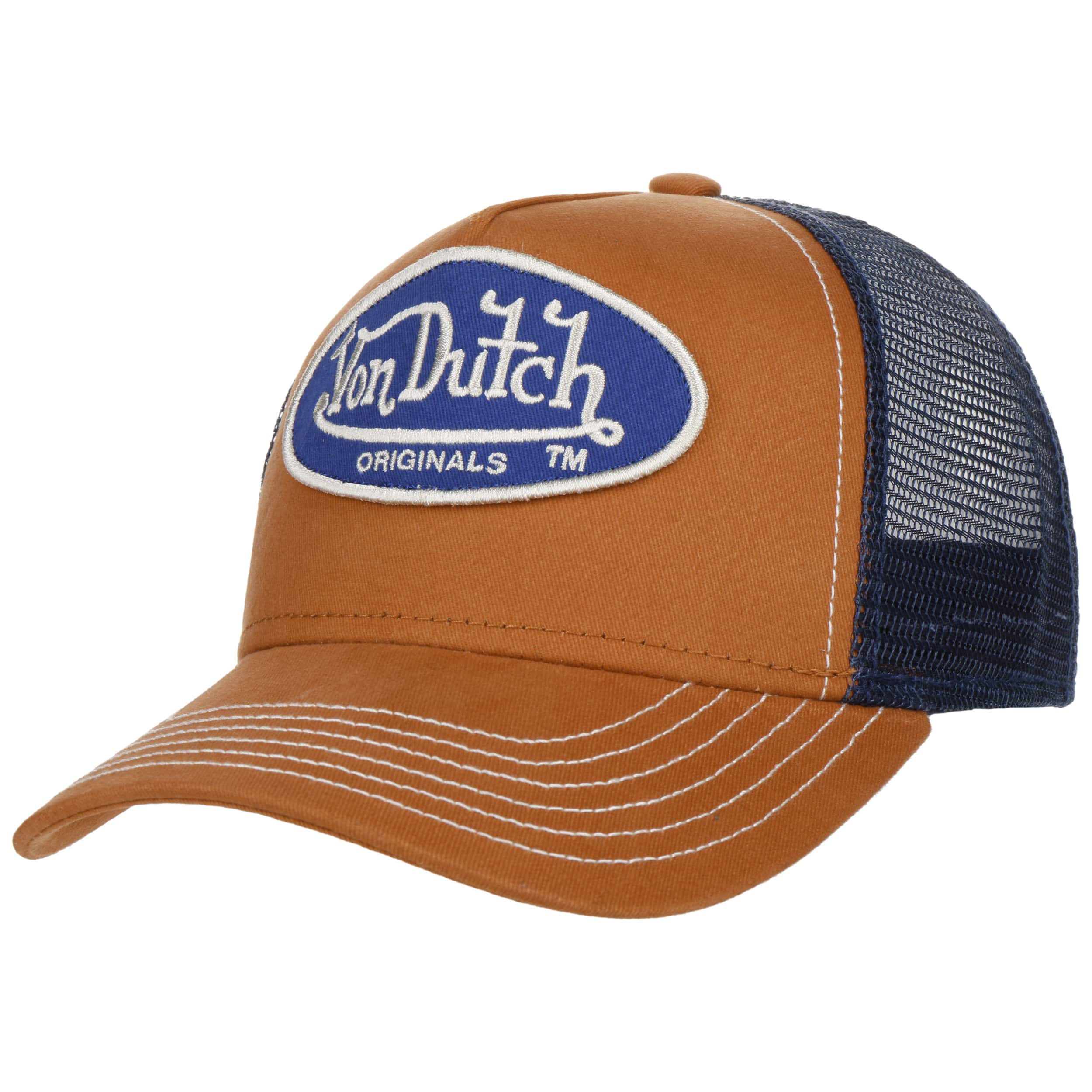 Oval Patch Boston Trucker Cap by Von Dutch - 29,95