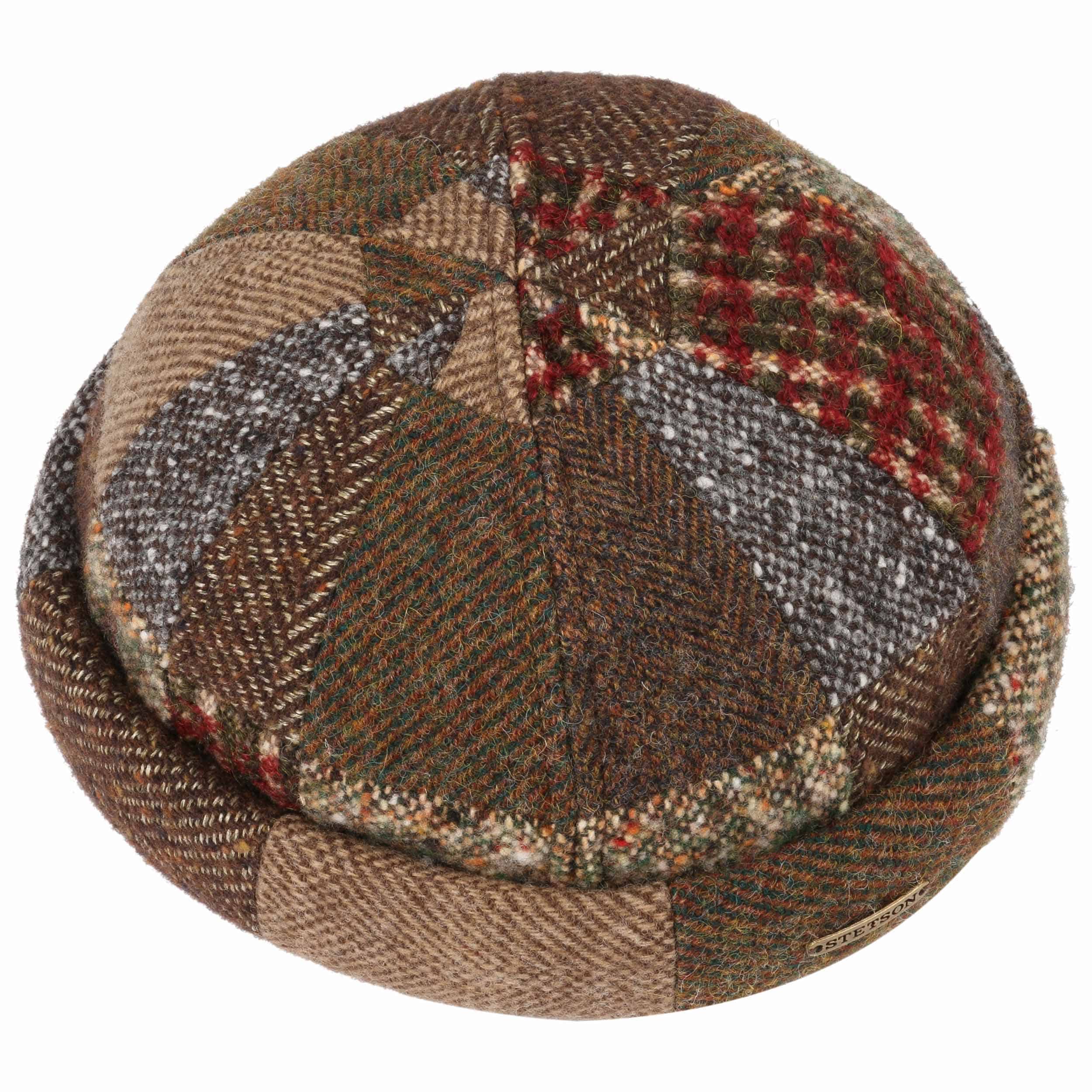 Patchwork Wool Docker Hat by Stetson - 69,00