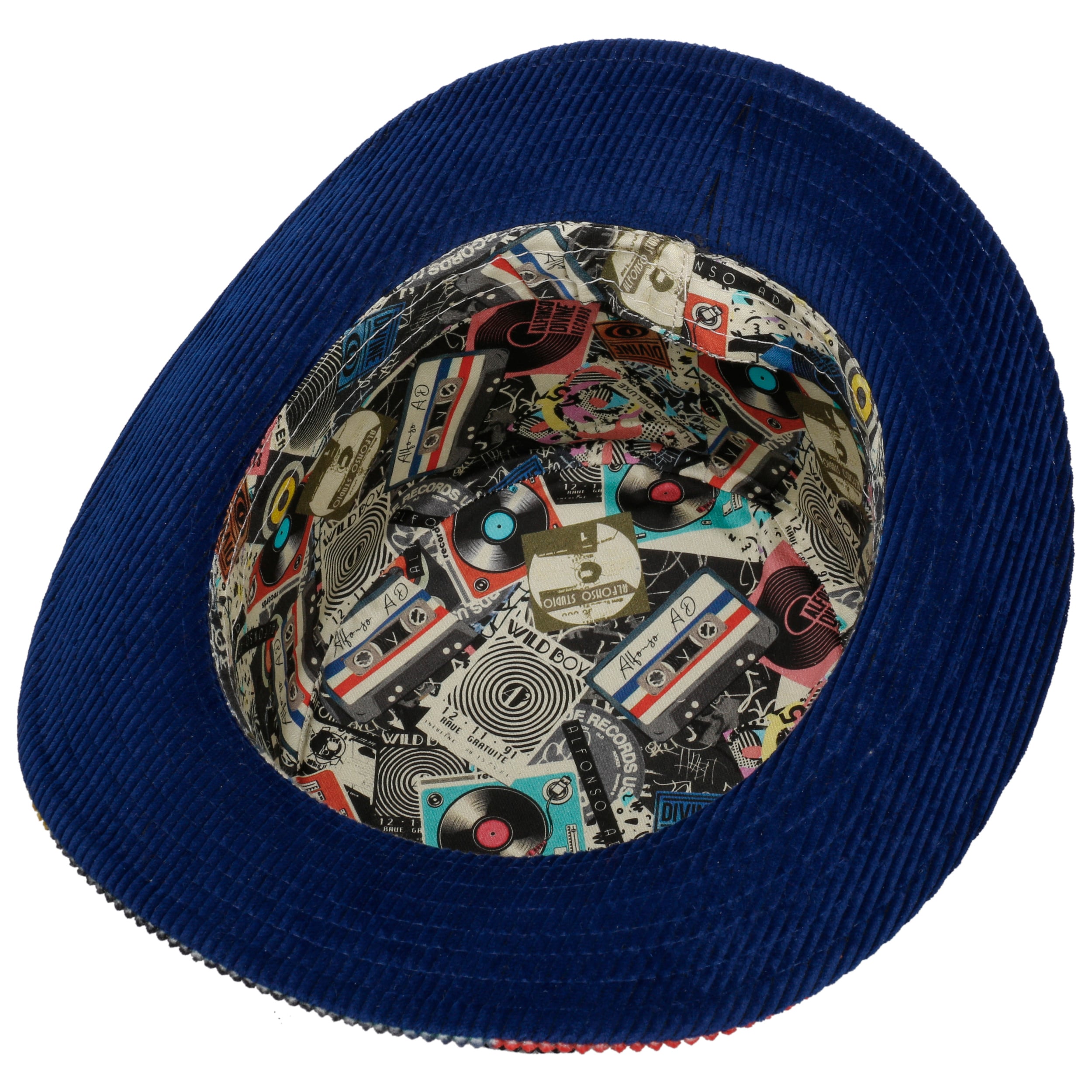 Patchwork Zylinder mit Feder by Alfonso D’Este - 199,00