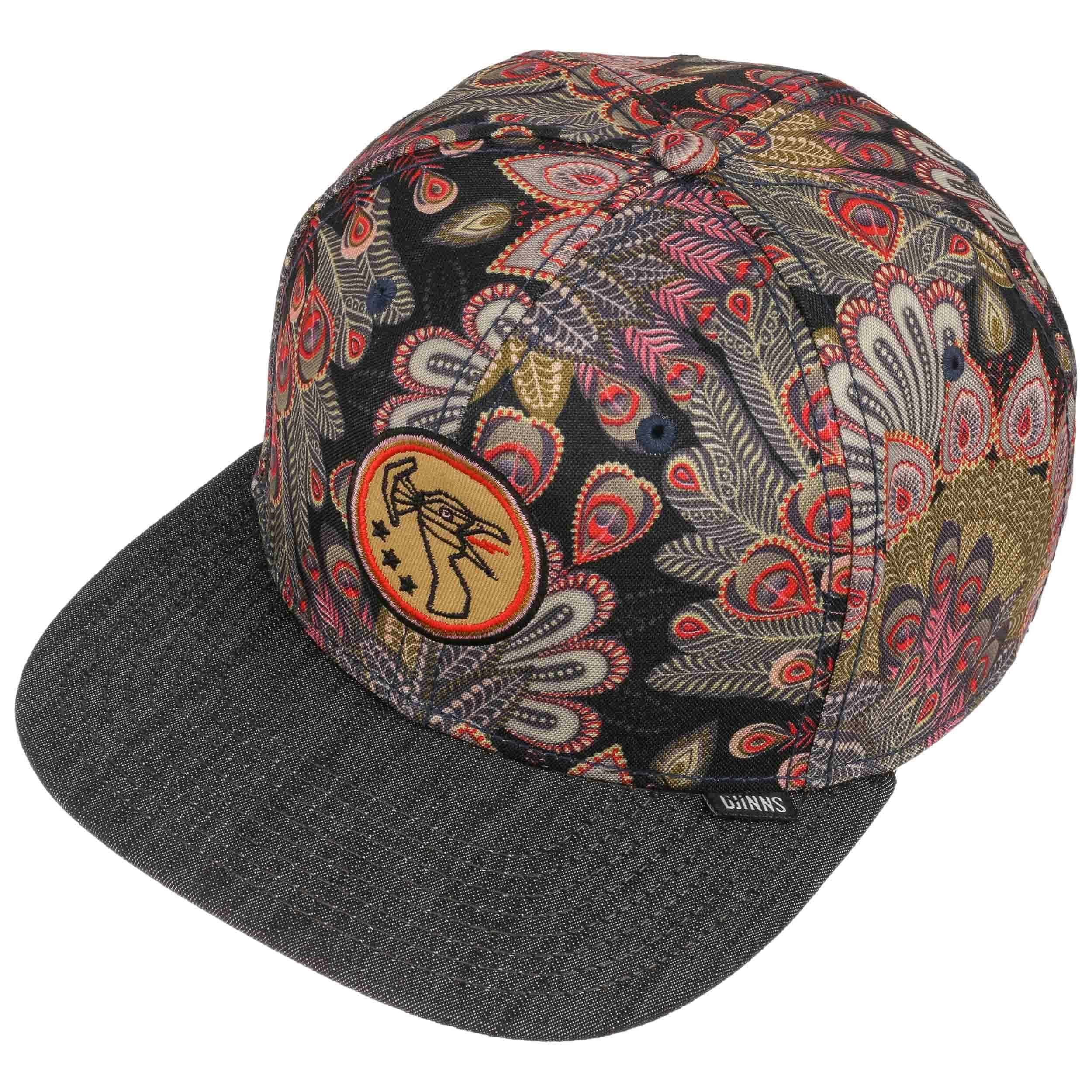 Peacock Flat Brim Cap by Djinns - 29,99