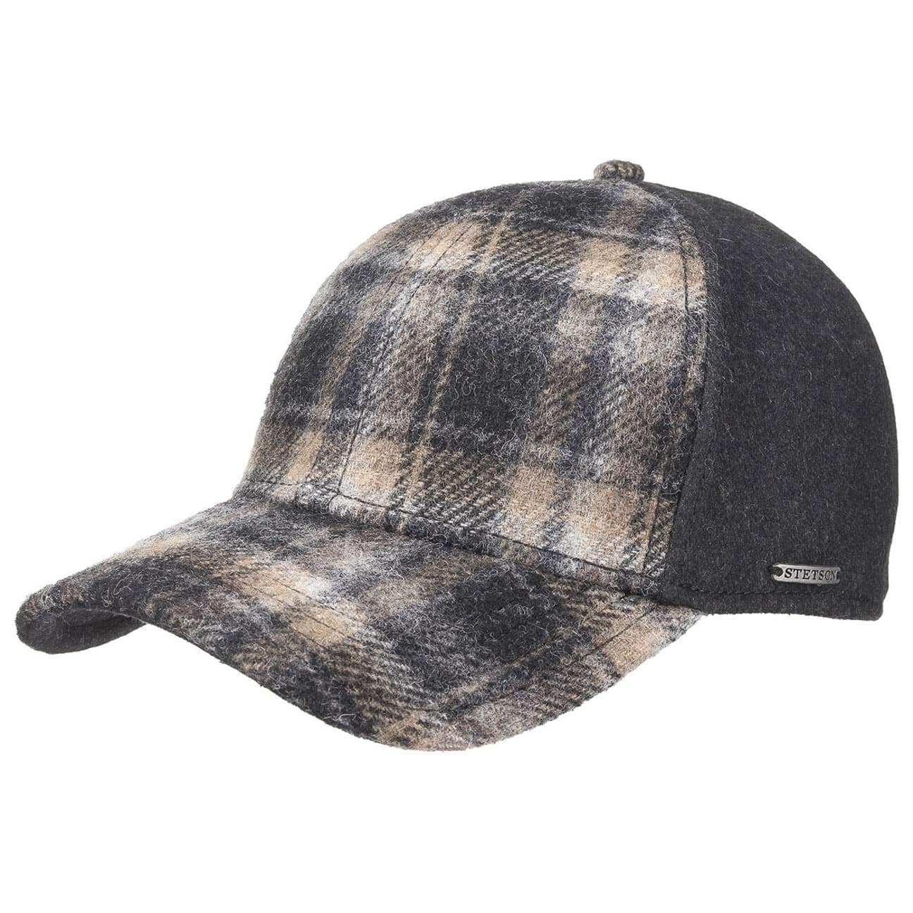 Plano Woolrich Checks Cap by Stetson - 79,00
