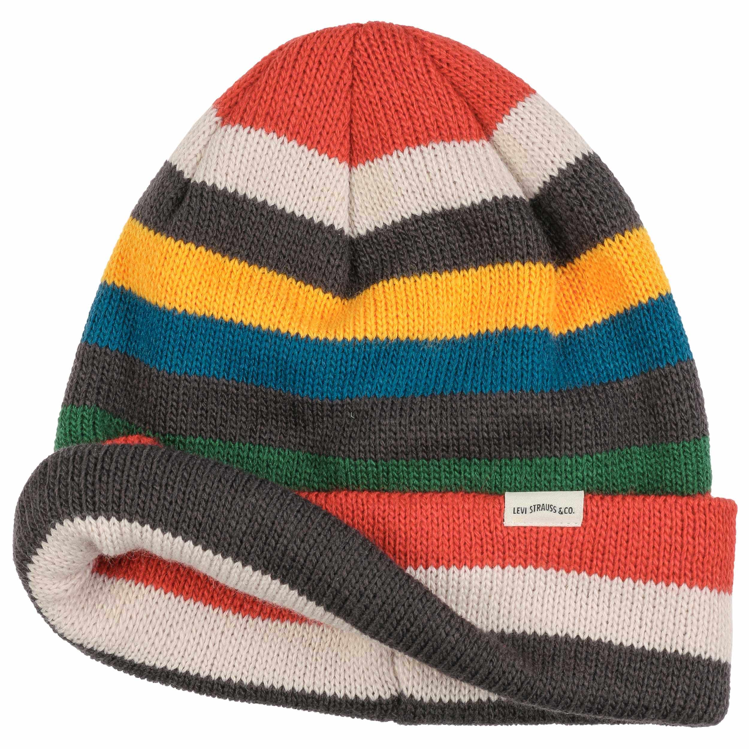 Primary Stripe Beanie by Levi´s - 29,95