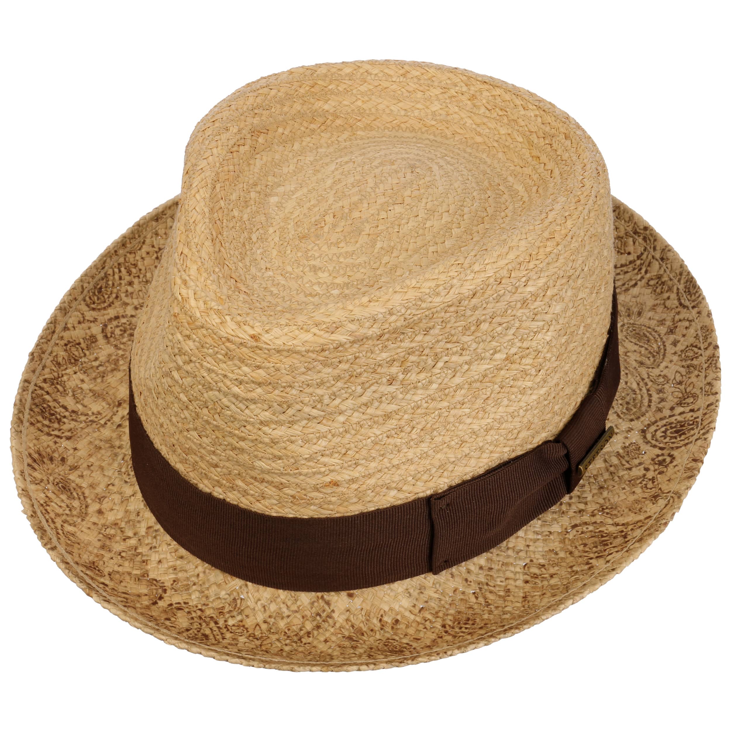 Printed Brim Player Raffiahut by Stetson - 99,00