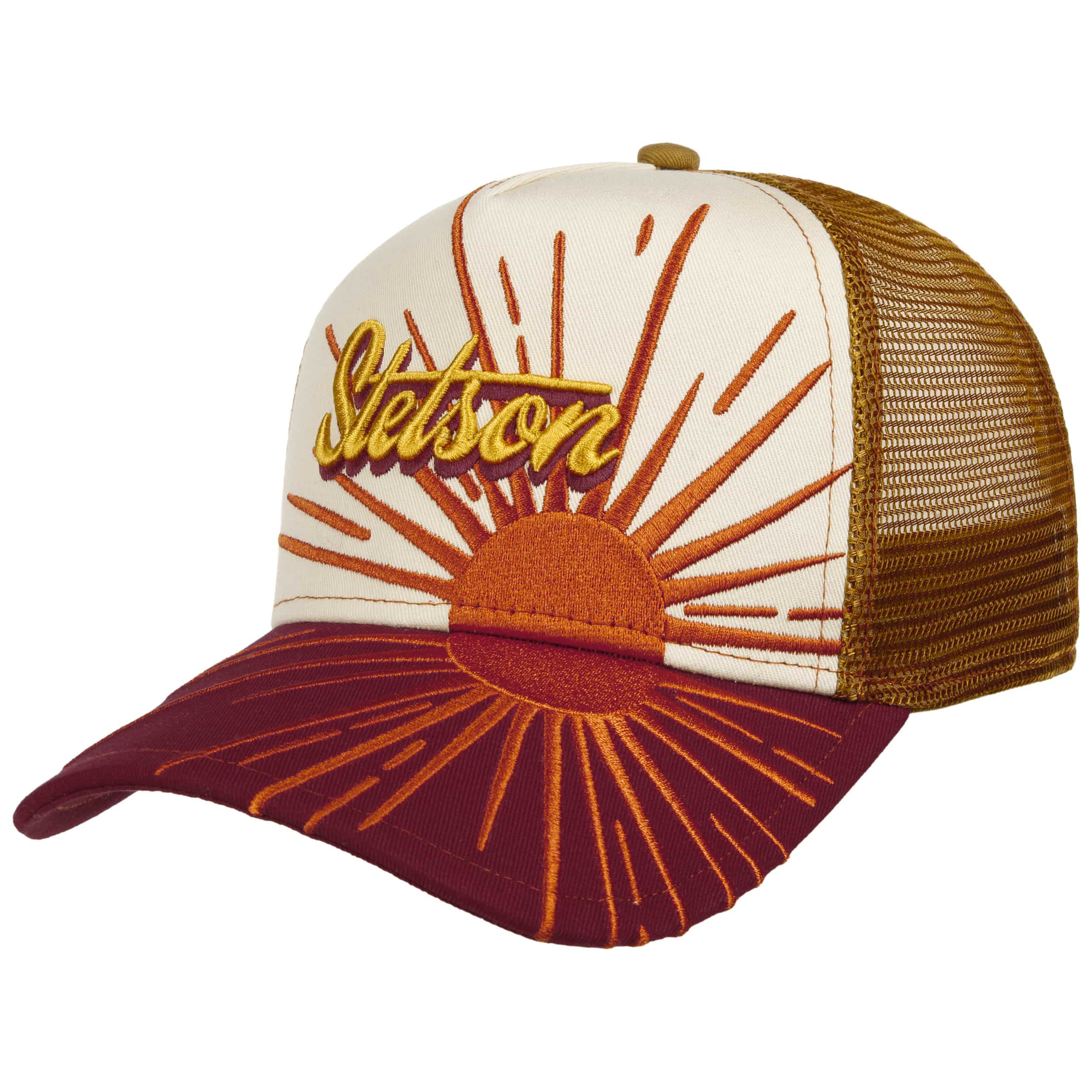 Rising Sun Trucker Cap by Stetson - 49,00