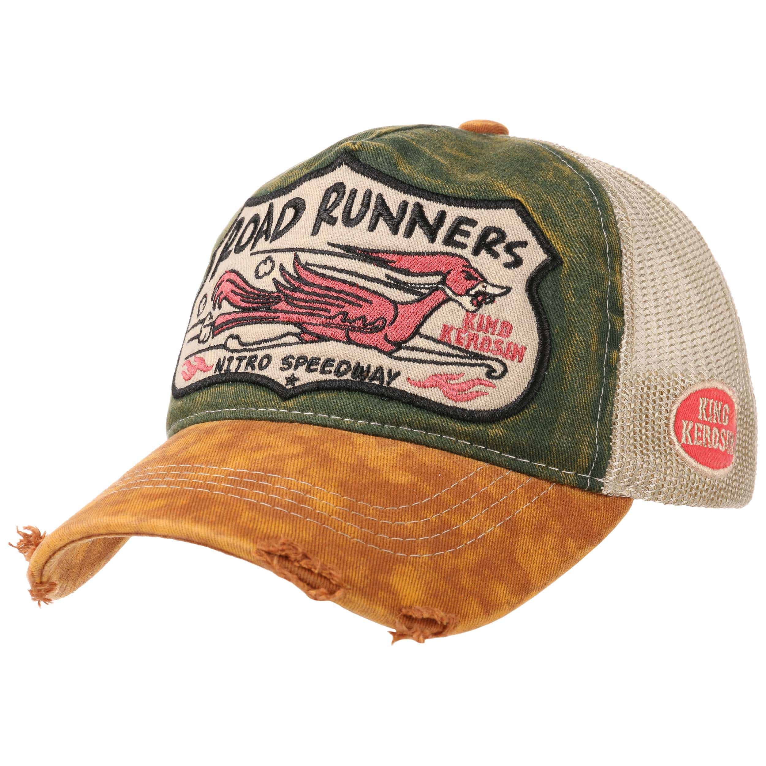 Road Runners Trucker Cap by King Kerosin - 34,95