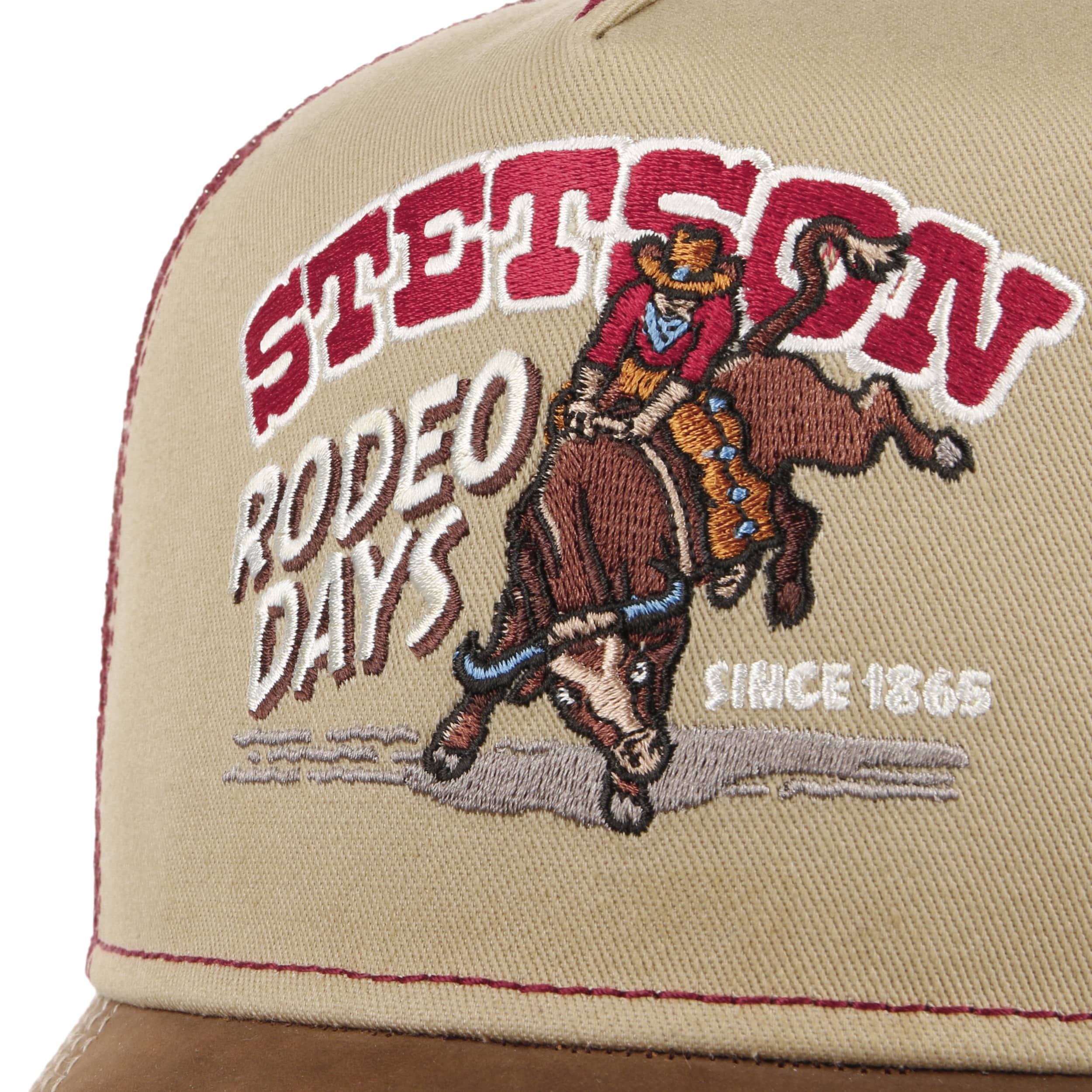 Rodeo Days Trucker Cap by Stetson - 59,00