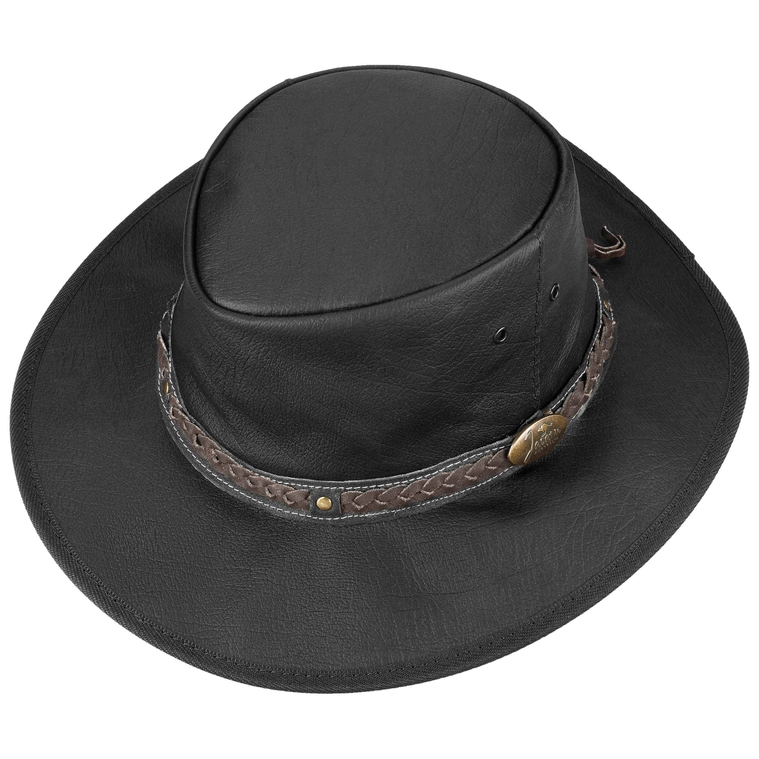Roo Nomad Leather Hat by Jacaru - 99,95