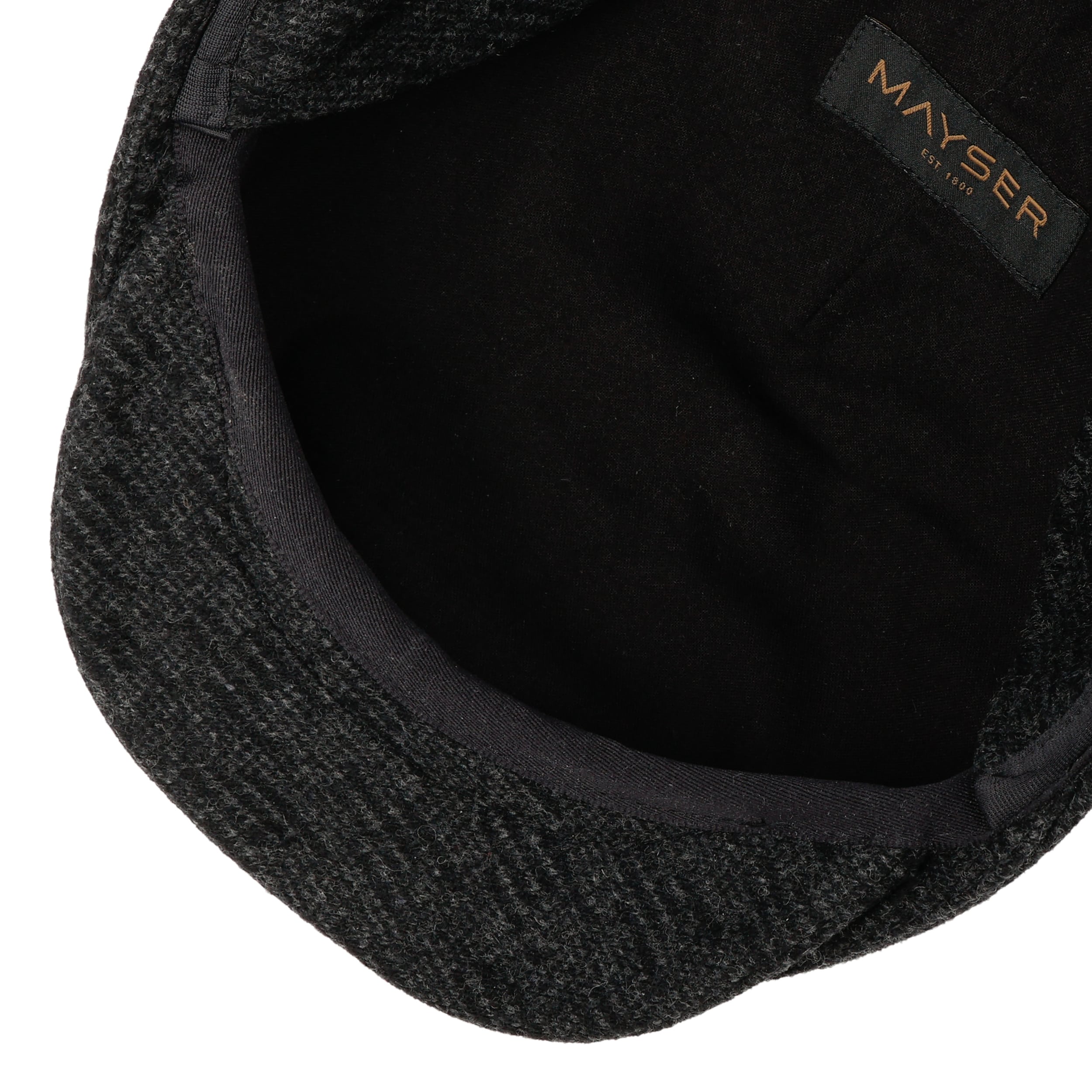 Sidney Wool Ear Flaps Flatcap by Mayser - 149,00