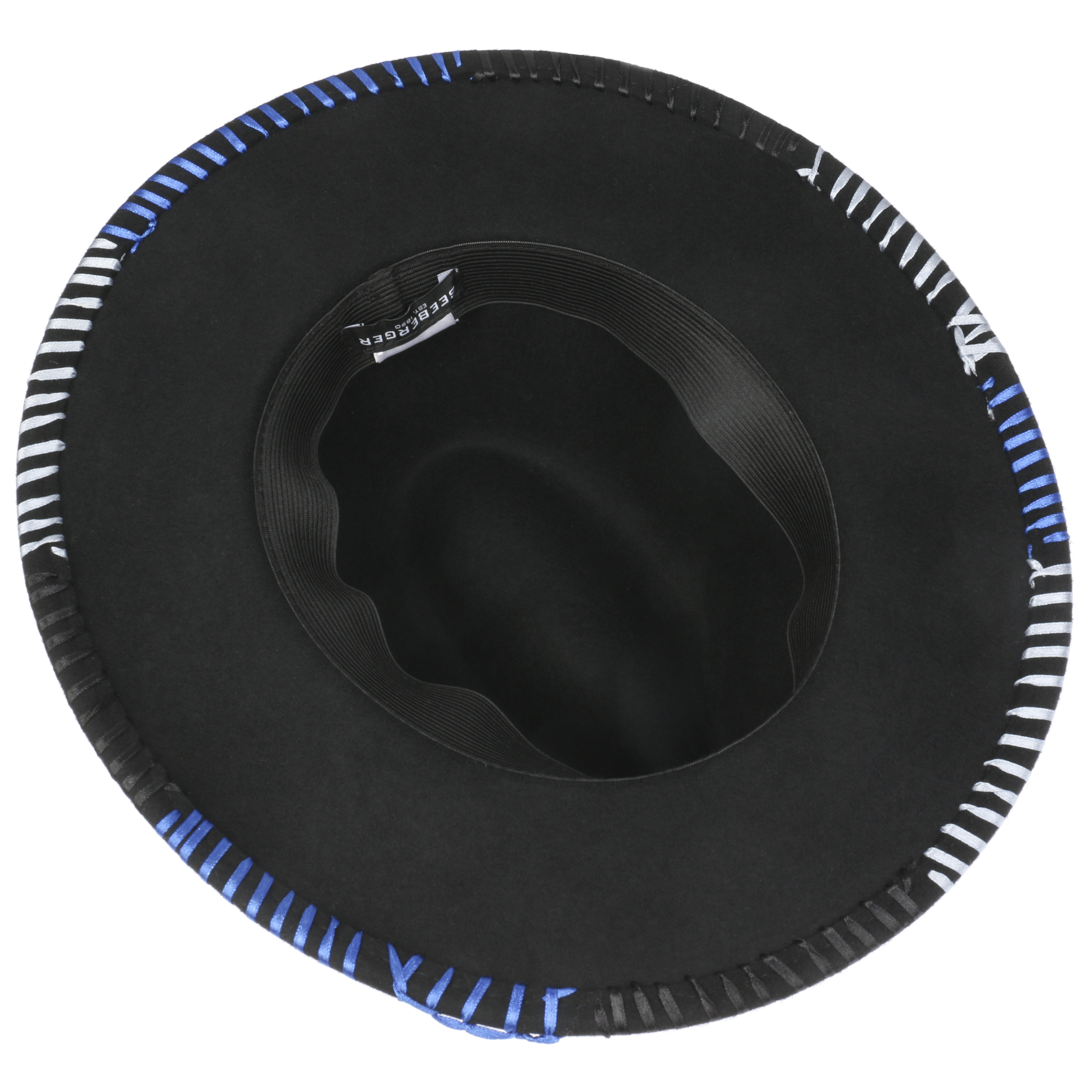 Stitched Brim Fedora Filzhut by Seeberger - CHF 85.95