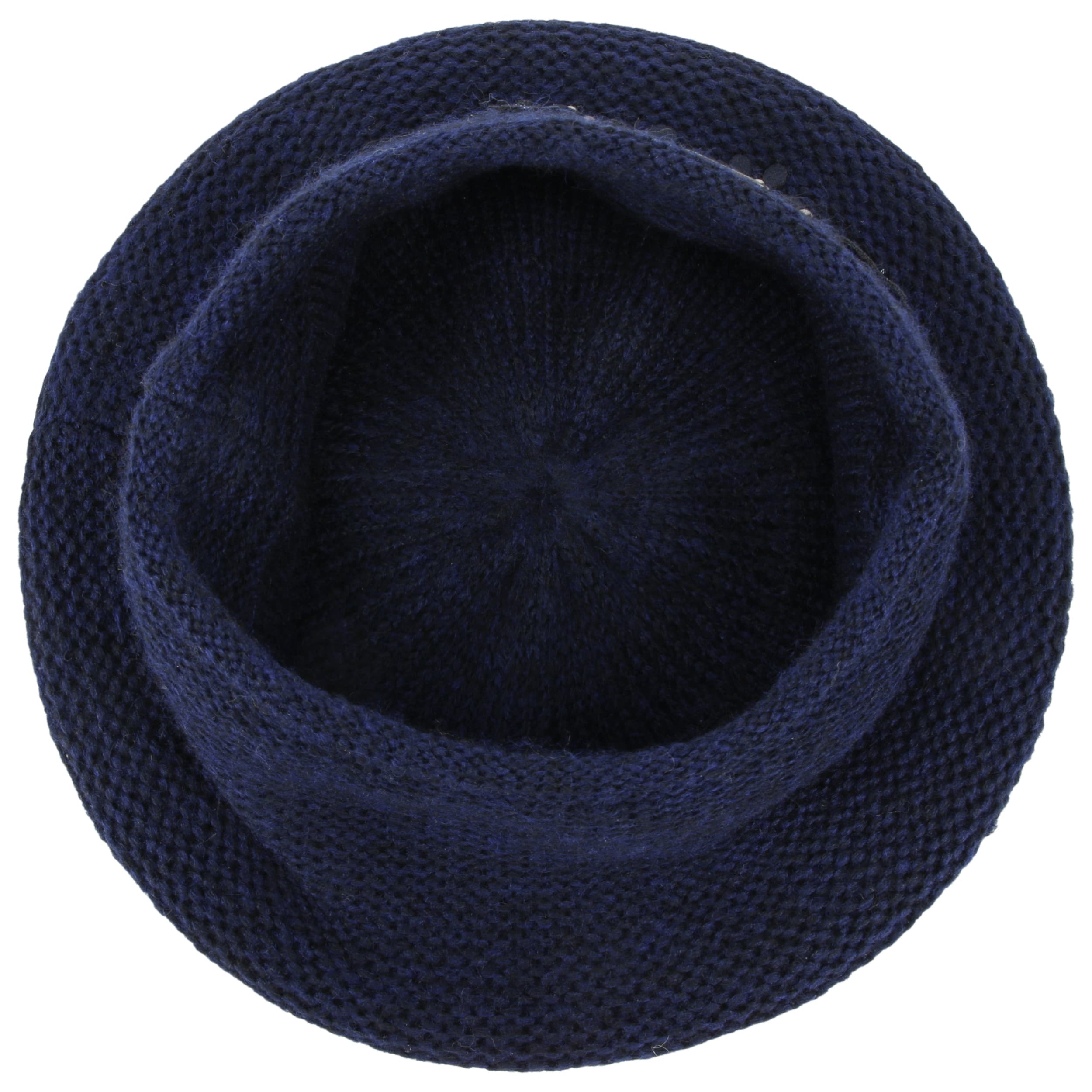 Strikket Beret med Blomster og Perler by McBURN - 609,00 kr