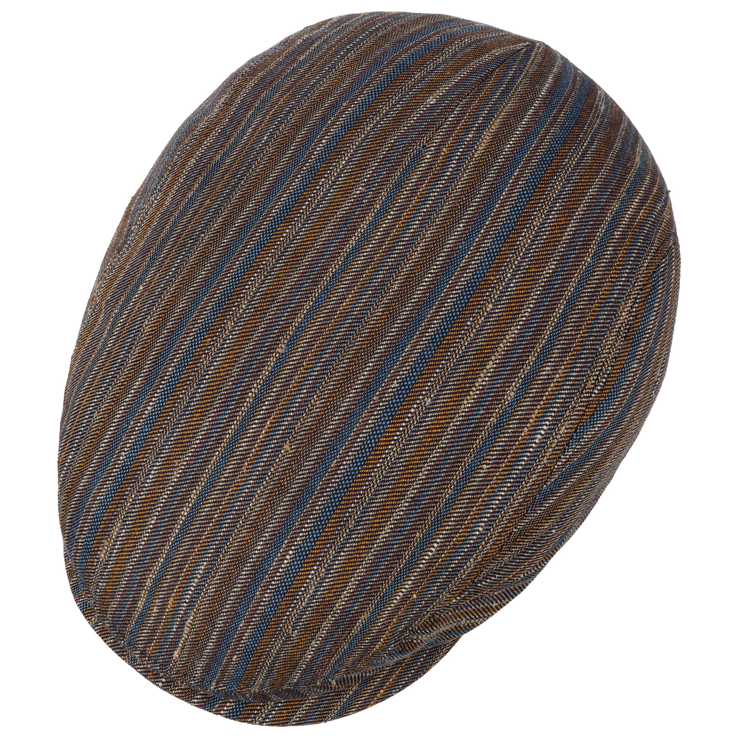 Stripe Barista Driver Flatcap by Stetson - 119,00
