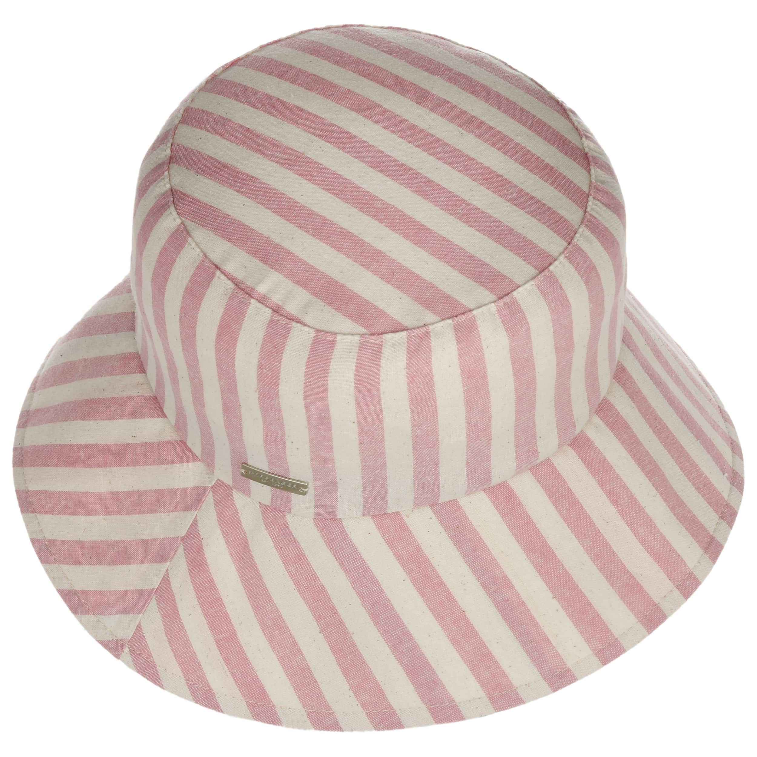 Stripe Bucket Baumwollhut by Seeberger - 45,95