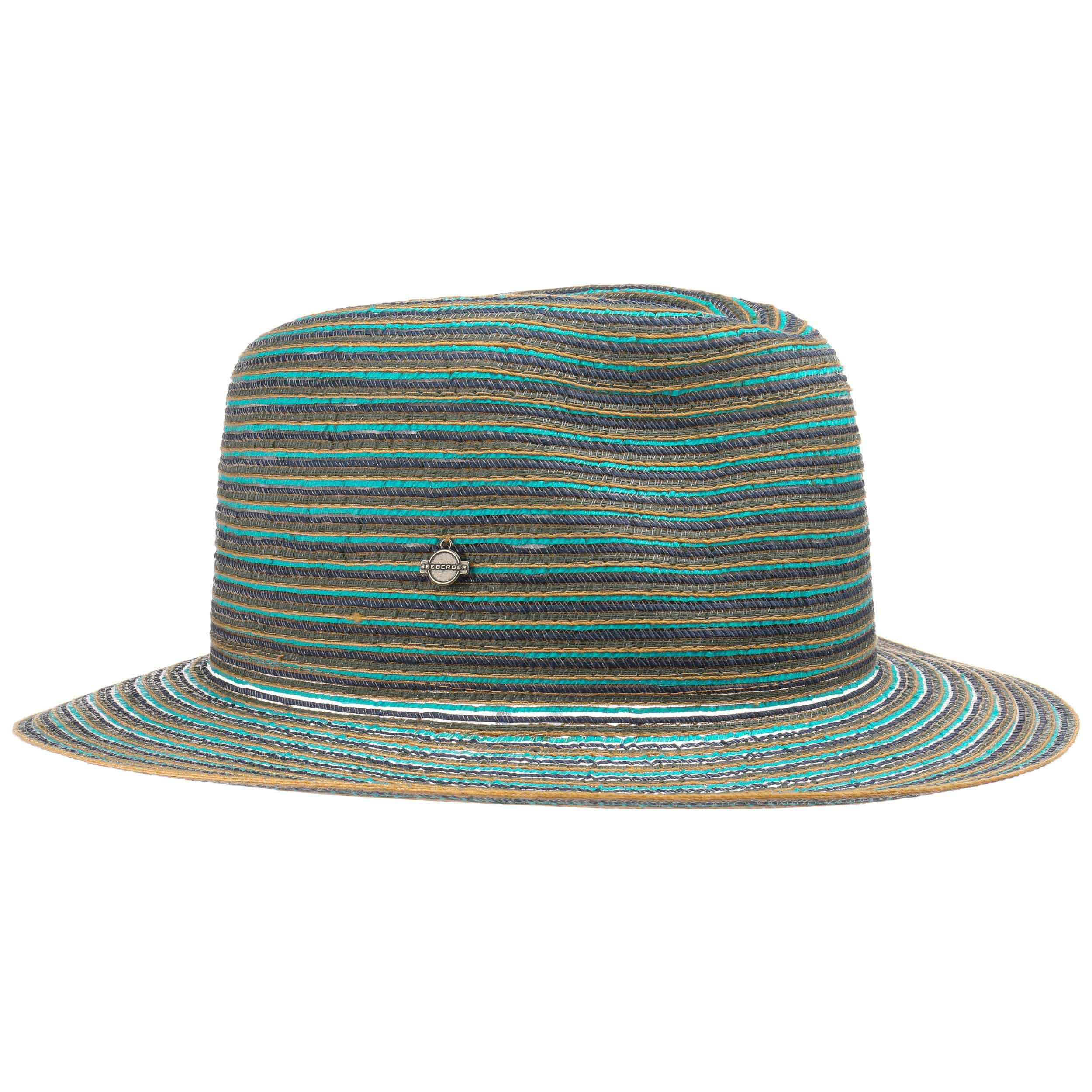 Striped Fedora Damenhut by Seeberger - 19,95